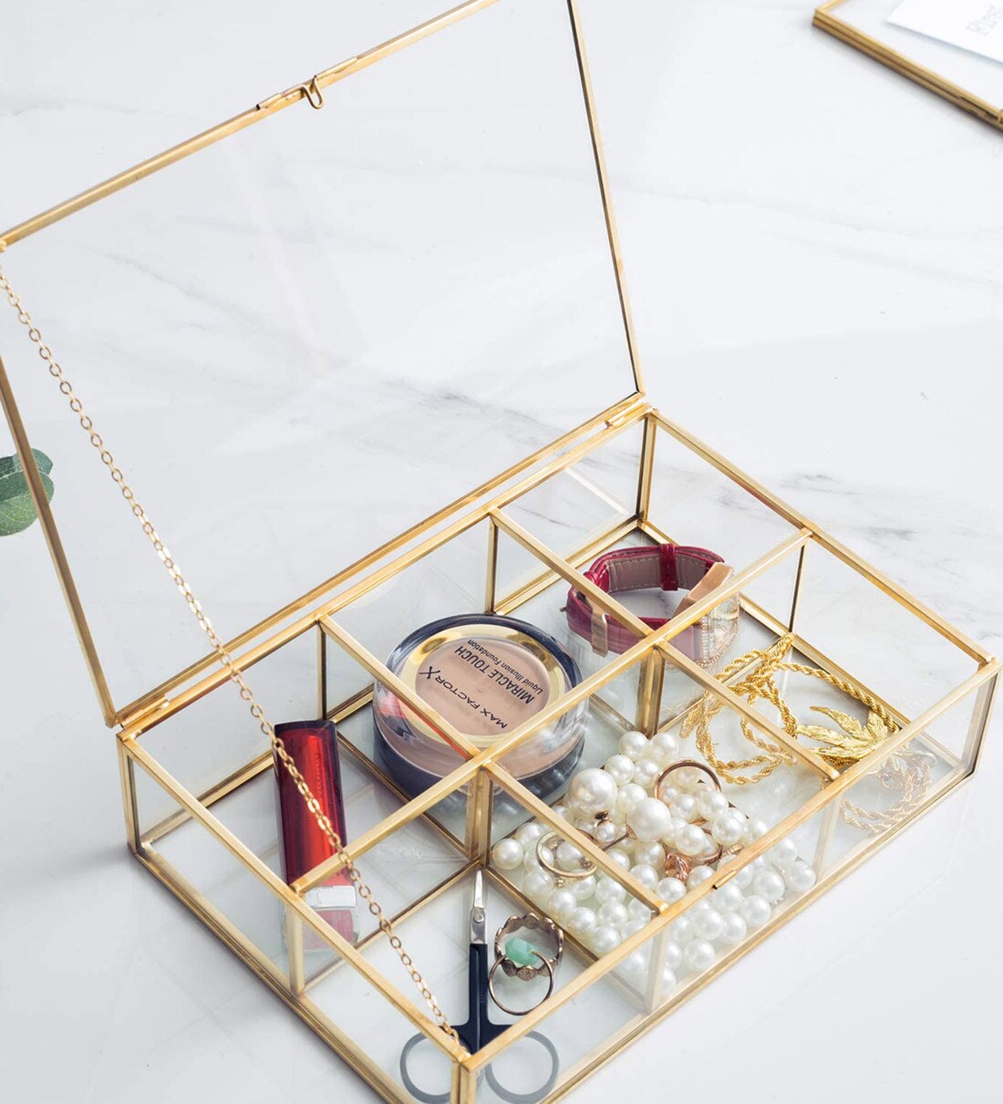 Buy Almus Glass Storage Box by AYMH Online - Decorative Boxes - Table ...