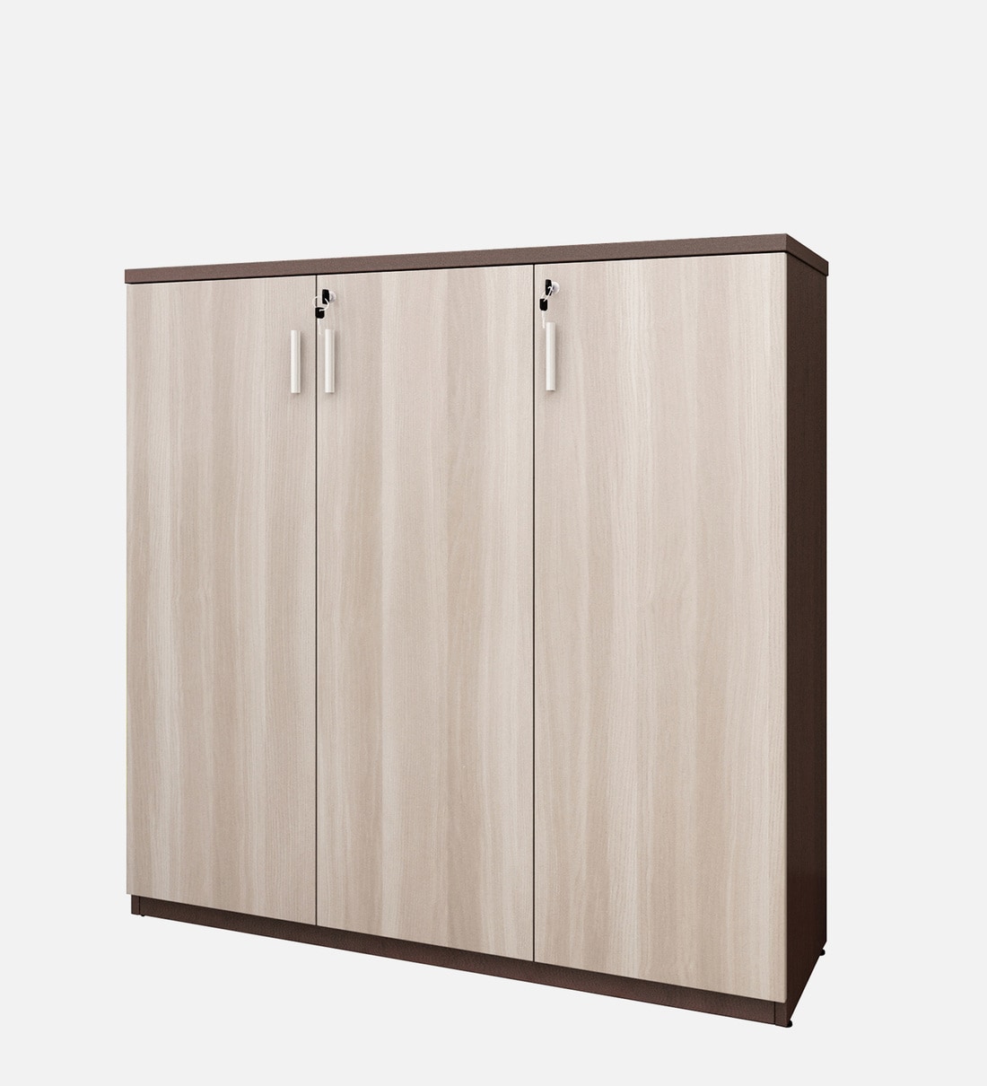 Buy Alston 3 Door Small File Cabinet In Balliness Pine & Cloud Ash ...