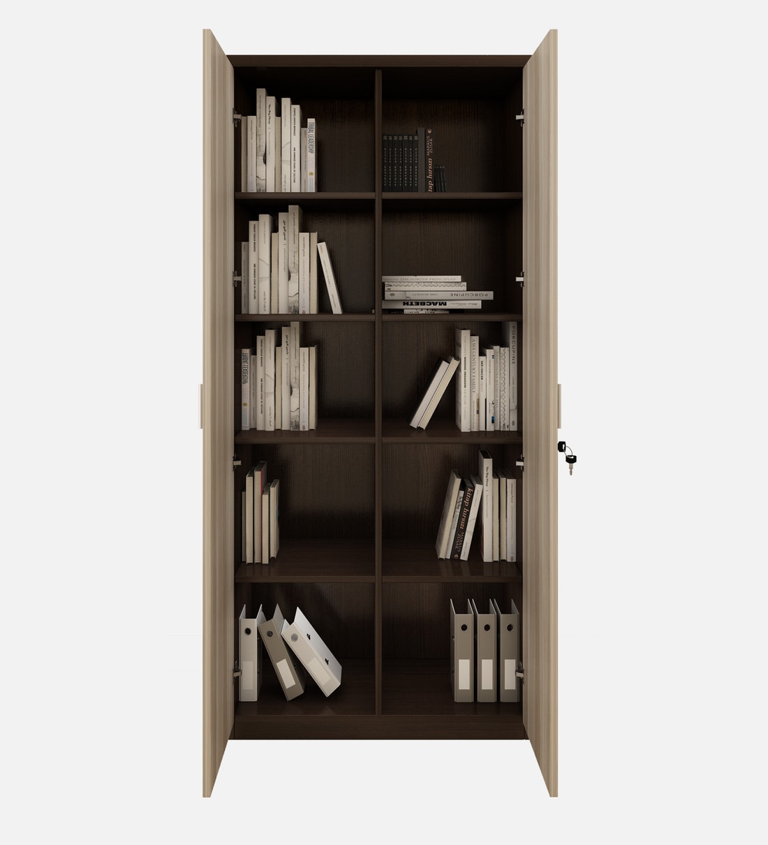 Buy Alston 2 Door Large File Cabinet In Balliness Pine & Cloud Ash ...