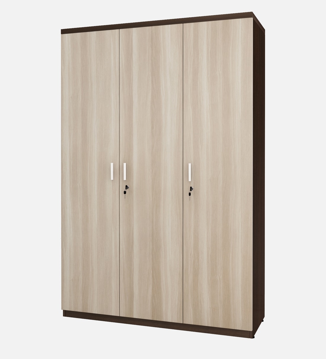 Buy Alston 3 Door Large File Cabinet In Balliness Pine & Cloud Ash ...