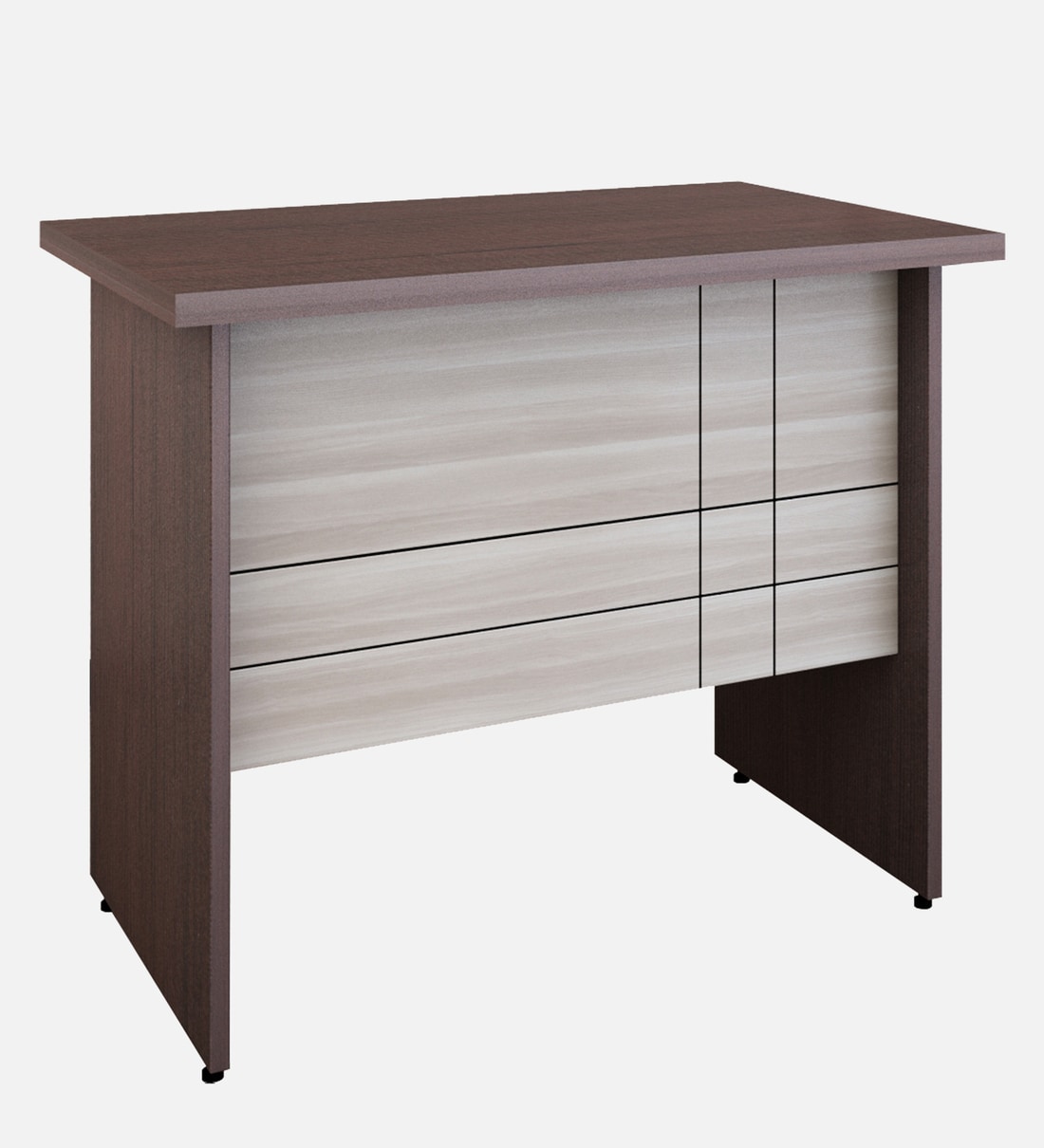 Buy Alston Work Station in Dark Balliness Pine & Cloud Ash Finish by ...