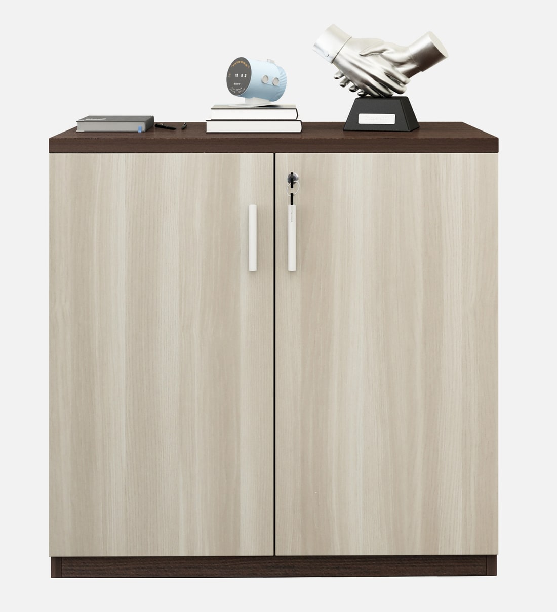 Buy Alston Small File Cabinet In Balliness Pine & Cloud Ash Finish With ...