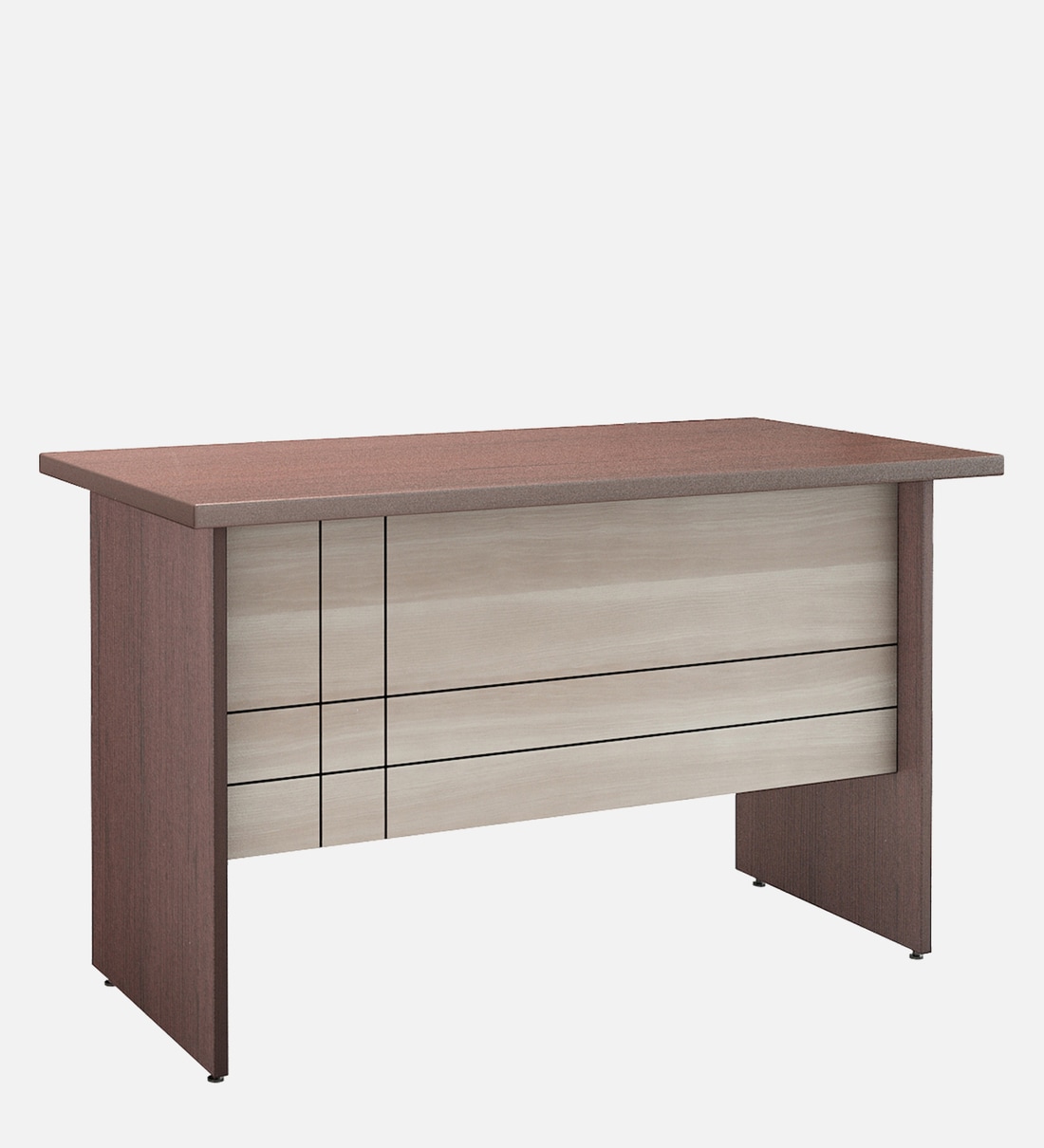 Buy Alston Executive Deskwith Drawer in Balliness Pine & Cloud Ash ...