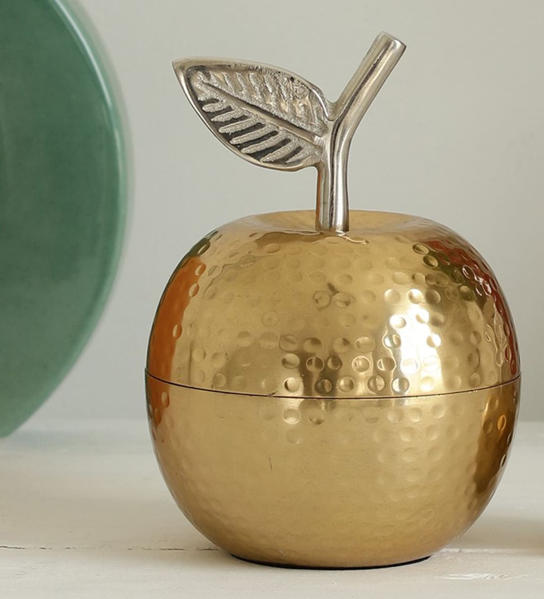 Buy Gold Aluminium The Gold Apple Decorative Box at 35% OFF by Decor de ...