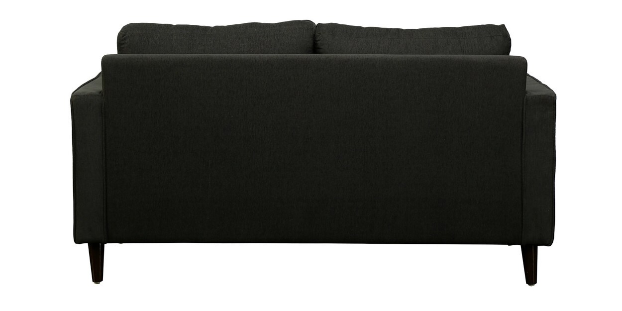 Buy Allison Fabric 2 Seater Sofa In Charcoal Grey Colour By Casacraft ...