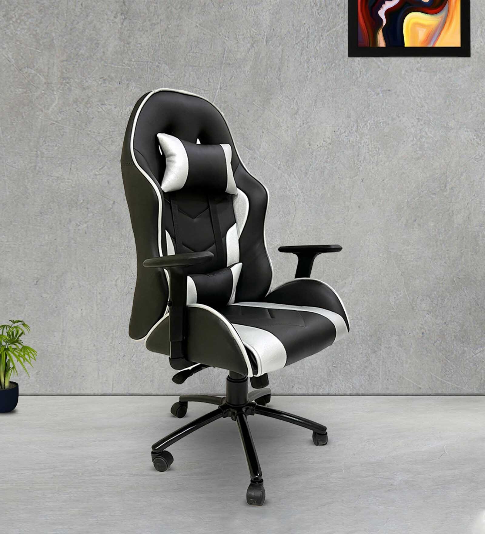Buy Albert Gaming Chair In Black & Grey Colour at 45% OFF by EFC ...