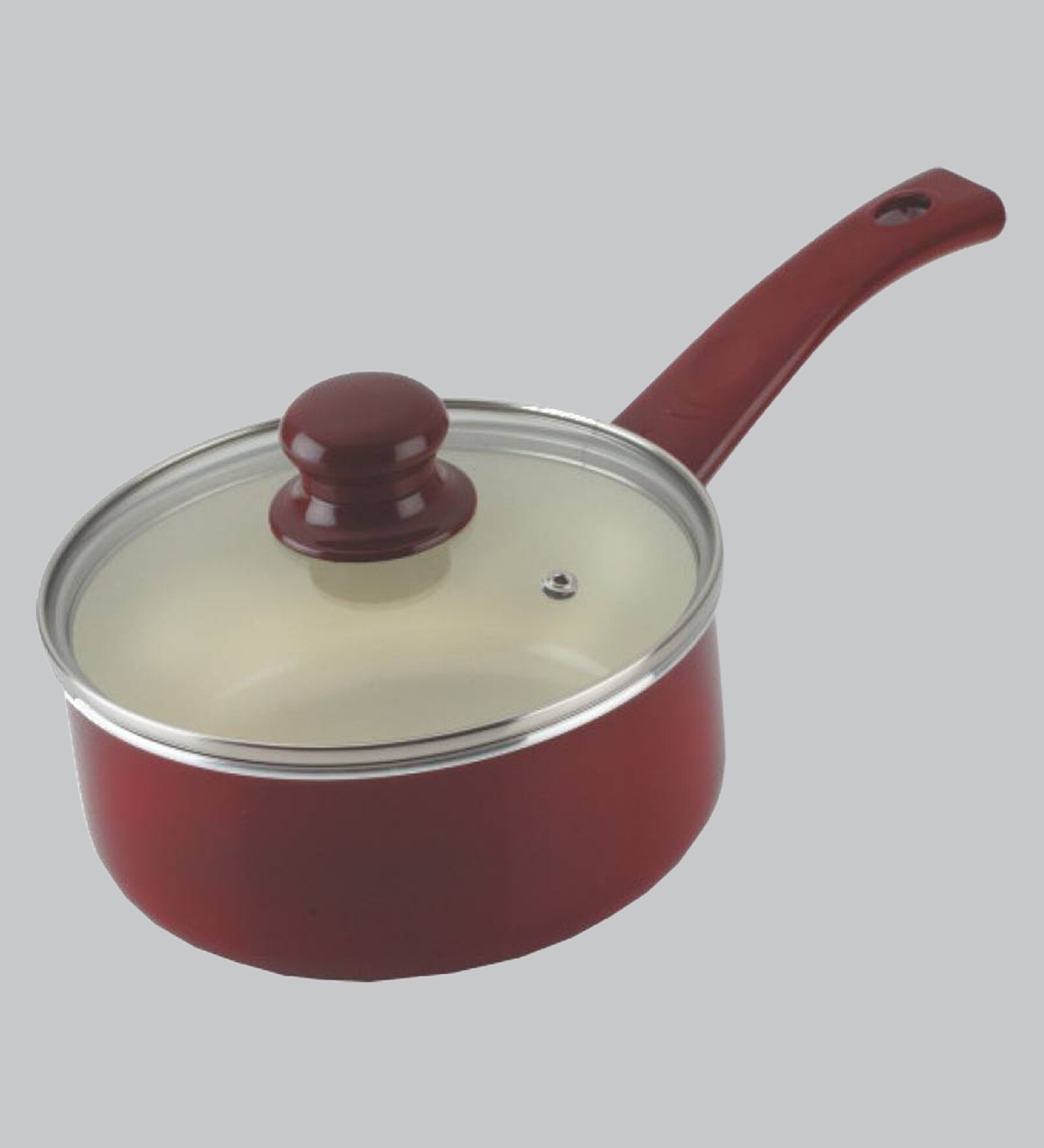 Buy 1.8 Ltr Aluminium Induction Base Sauce Pan with Lid By Alda Online ...