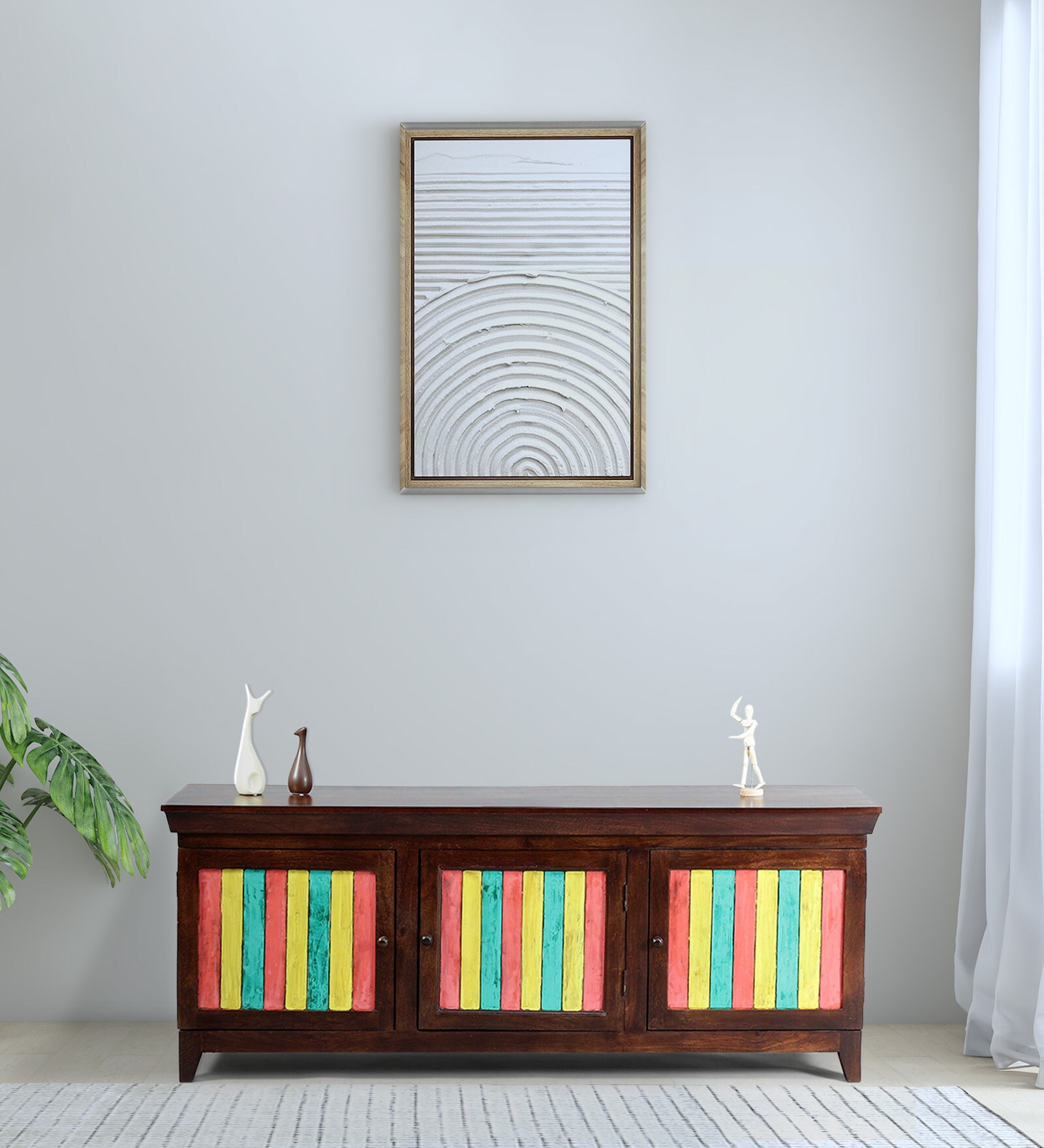 Buy Alfie Solid Wood Sideboard In Multicolour at 34% OFF by Bohemiana ...