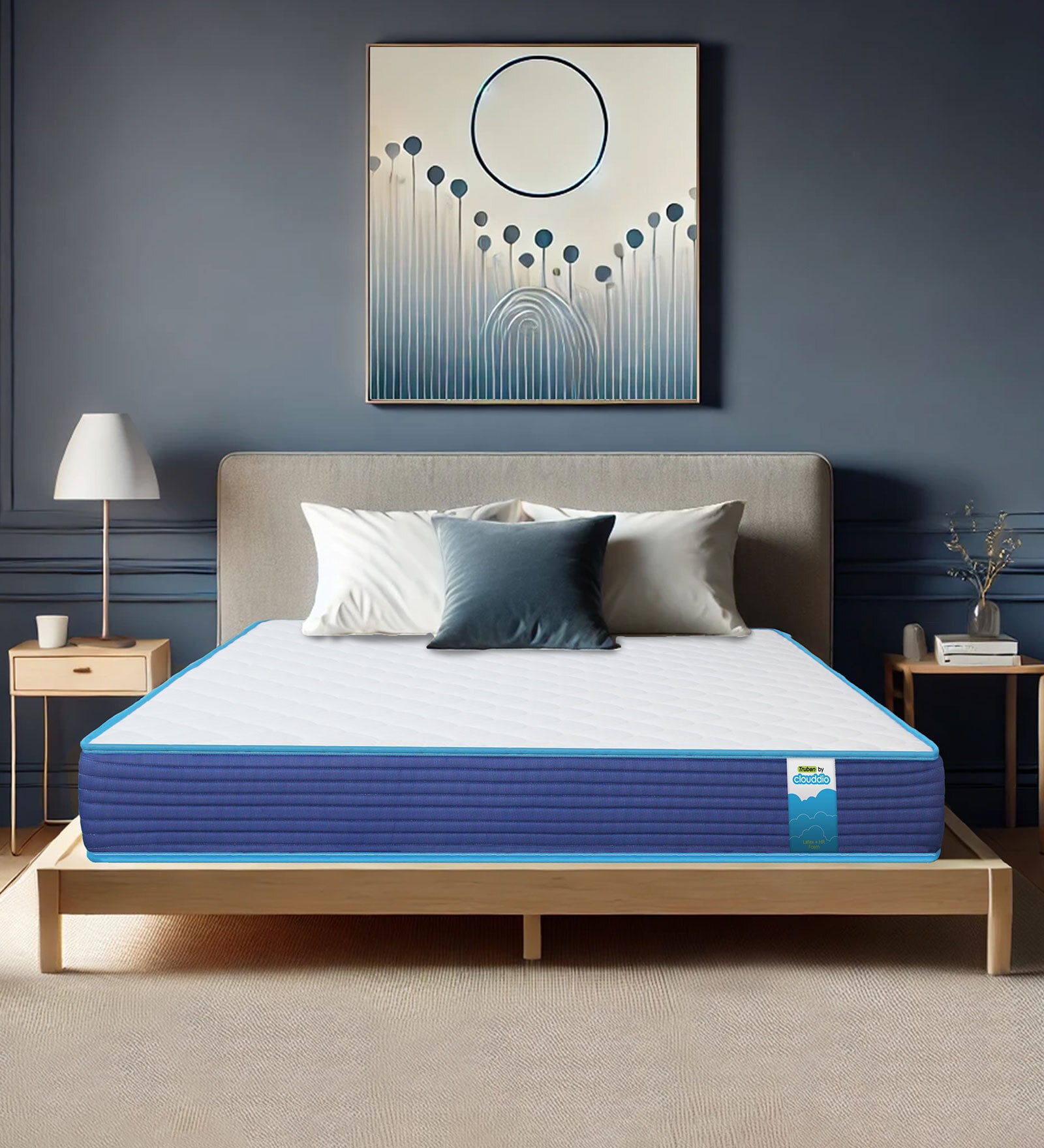 Buy Truben Pinhole Latex Foam 8 Inches Queen Size Mattress at 50% OFF ...