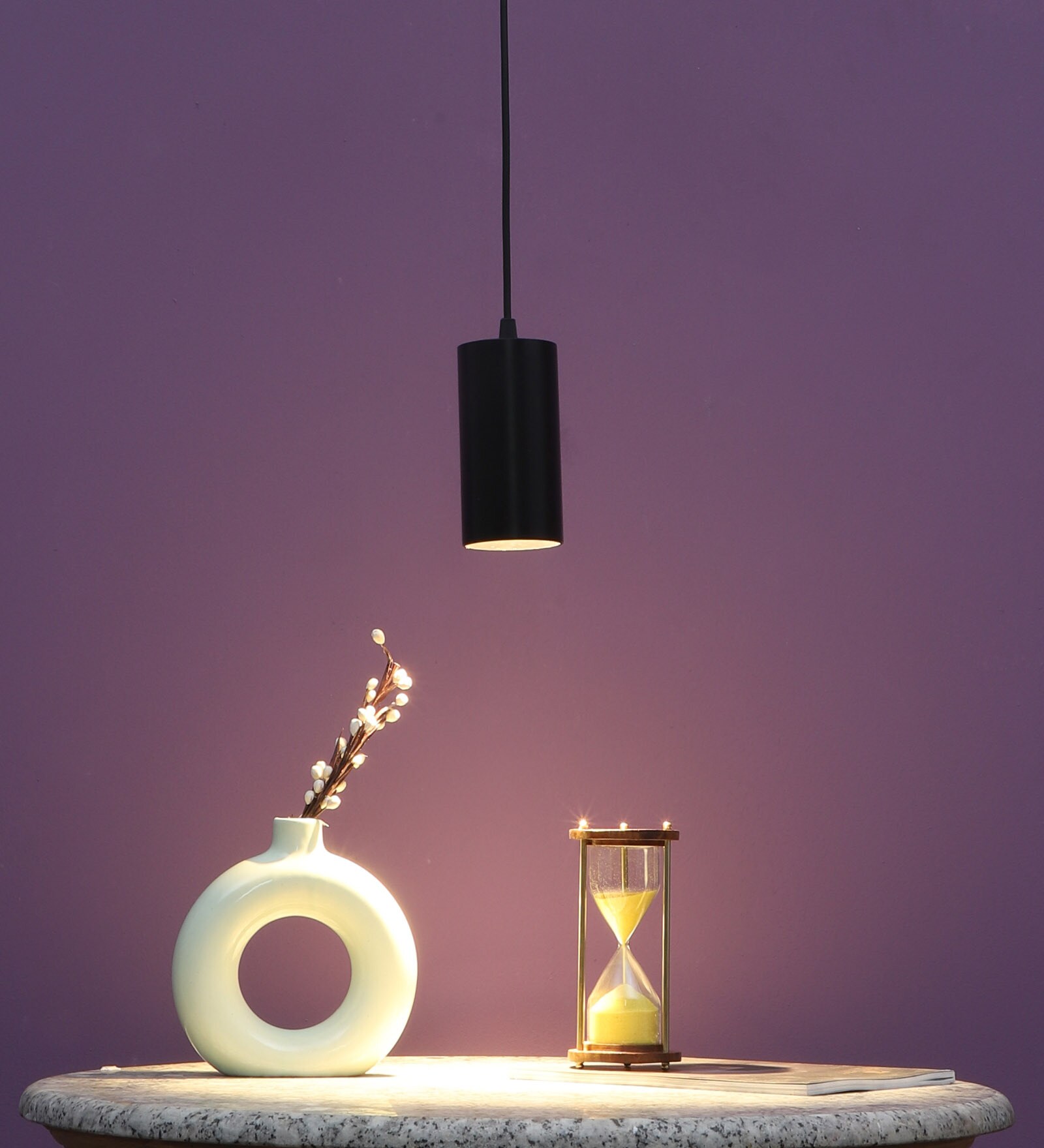 Buy Aluminium 20 watt LED Compact Hanging Light (Warm White Light) at ...
