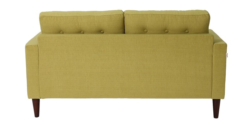 Buy Alaine Fabric 2 Seater Sofa In Olive Green Colour By Casacraft ...