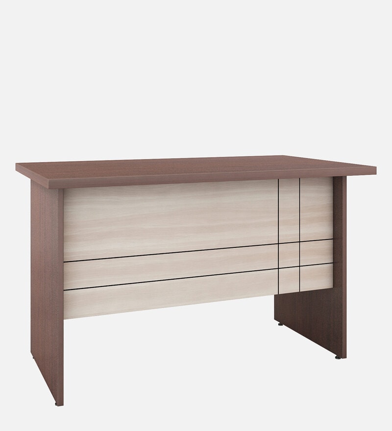 Buy Alston Small Work Station in Dark Balliness Pine & Cloud Ash Finish ...
