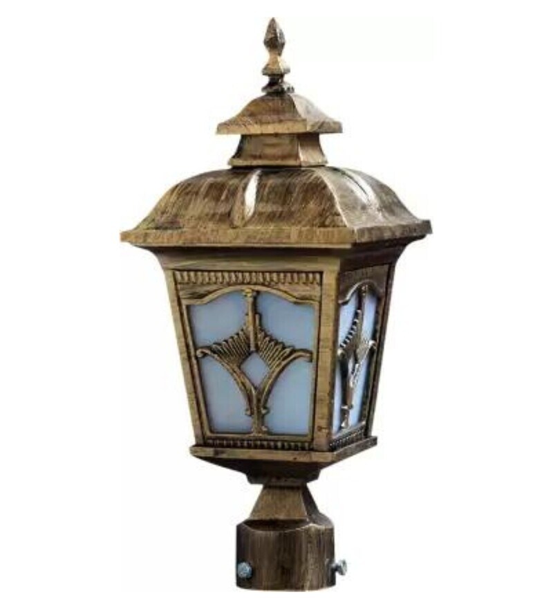 Buy Aluminium Black Wall Lamp Without Bulb By Antiklyts Online - Gate ...