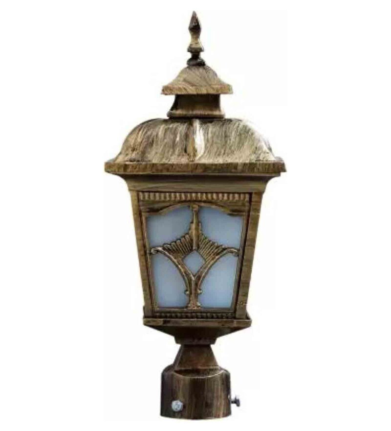 Buy Aluminium Black Wall Lamp Without Bulb By Antiklyts Online - Gate ...