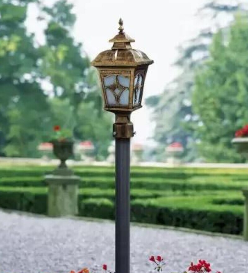 Buy Aluminium Black Wall Lamp Without Bulb By Antiklyts Online - Gate ...