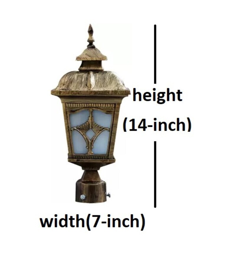 Buy Aluminium Black Wall Lamp Without Bulb By Antiklyts Online - Gate ...