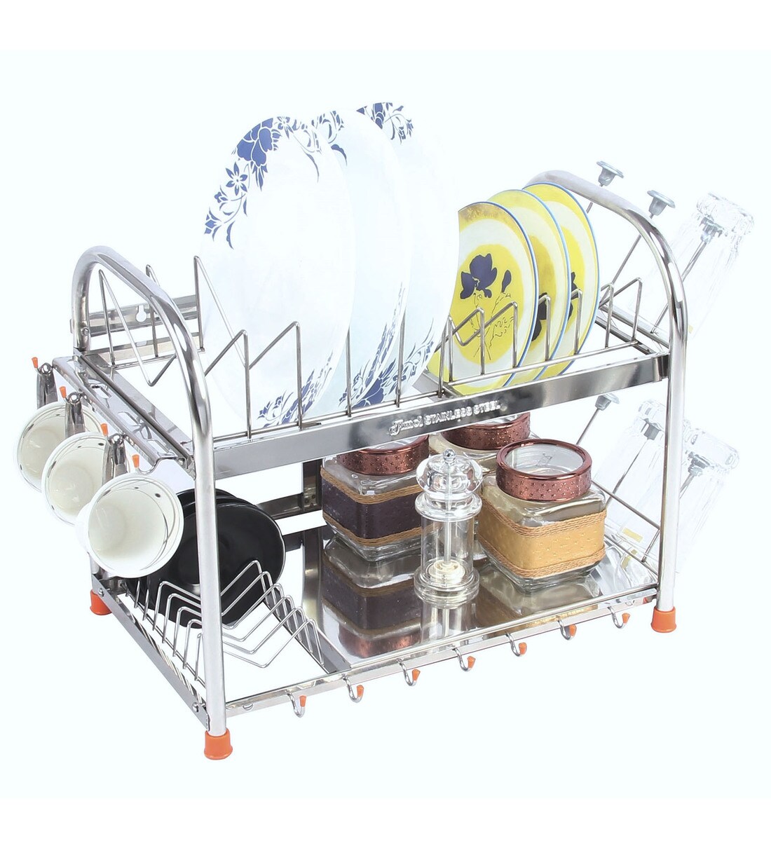 Buy Stainless Steel 18 x 11 Inches Kitchen Racks By Amol at 50% OFF by ...