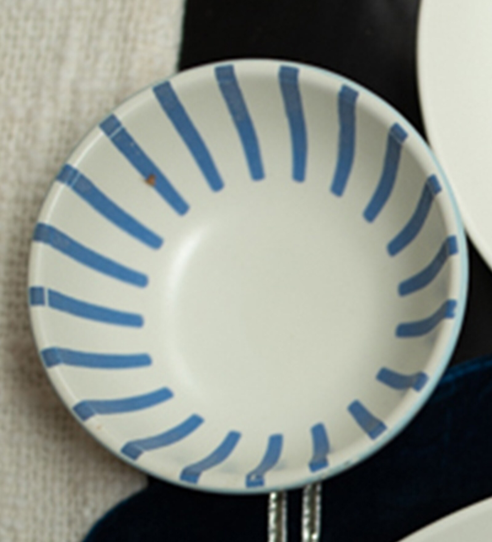 Buy Amer Fort 800ml White & Blue Porcelain Serving Bowl at 55% OFF by ...