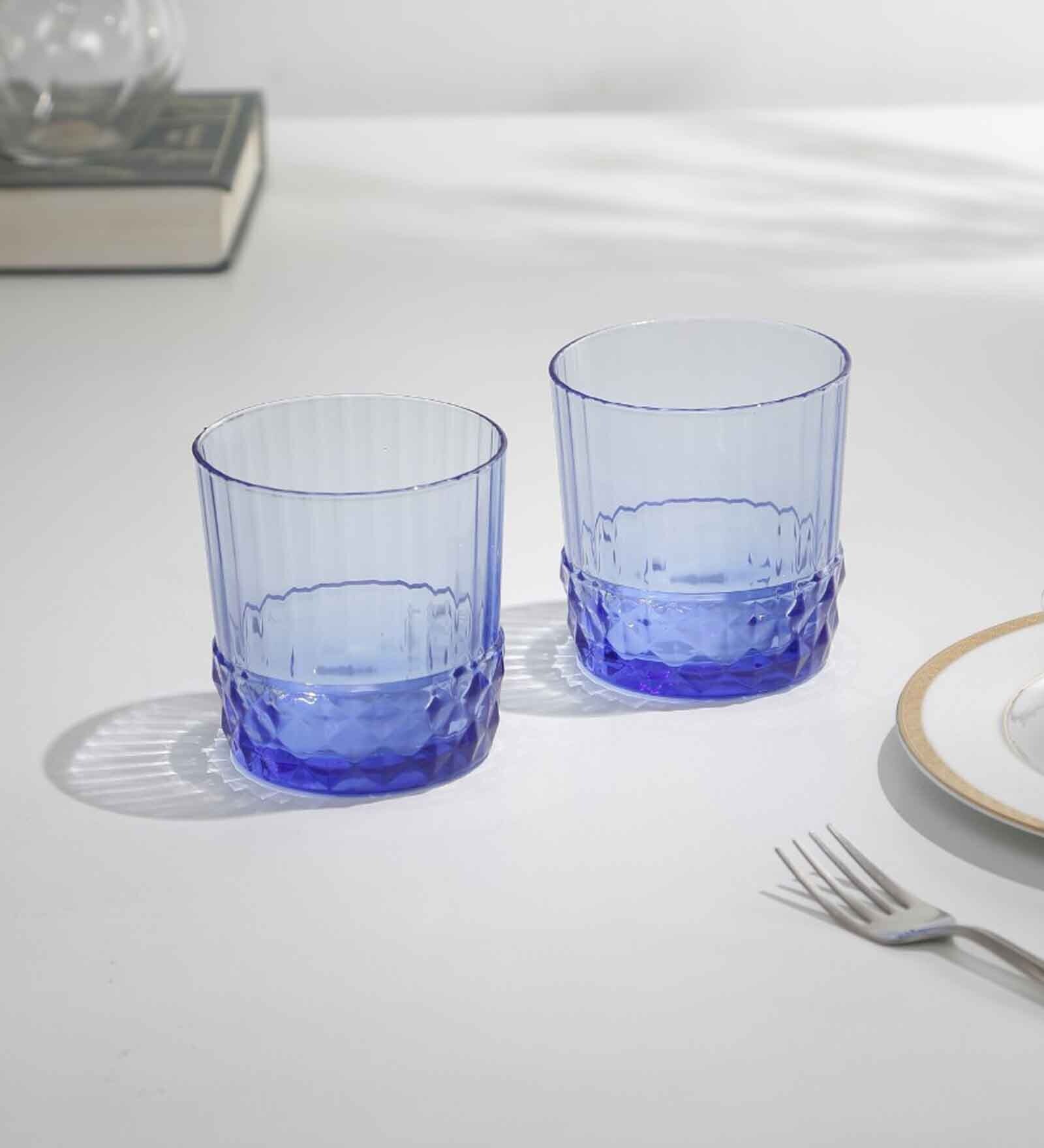 Buy America 300ml Blue Glass (Set of 6) Everyday Glasses at 30% OFF by ...