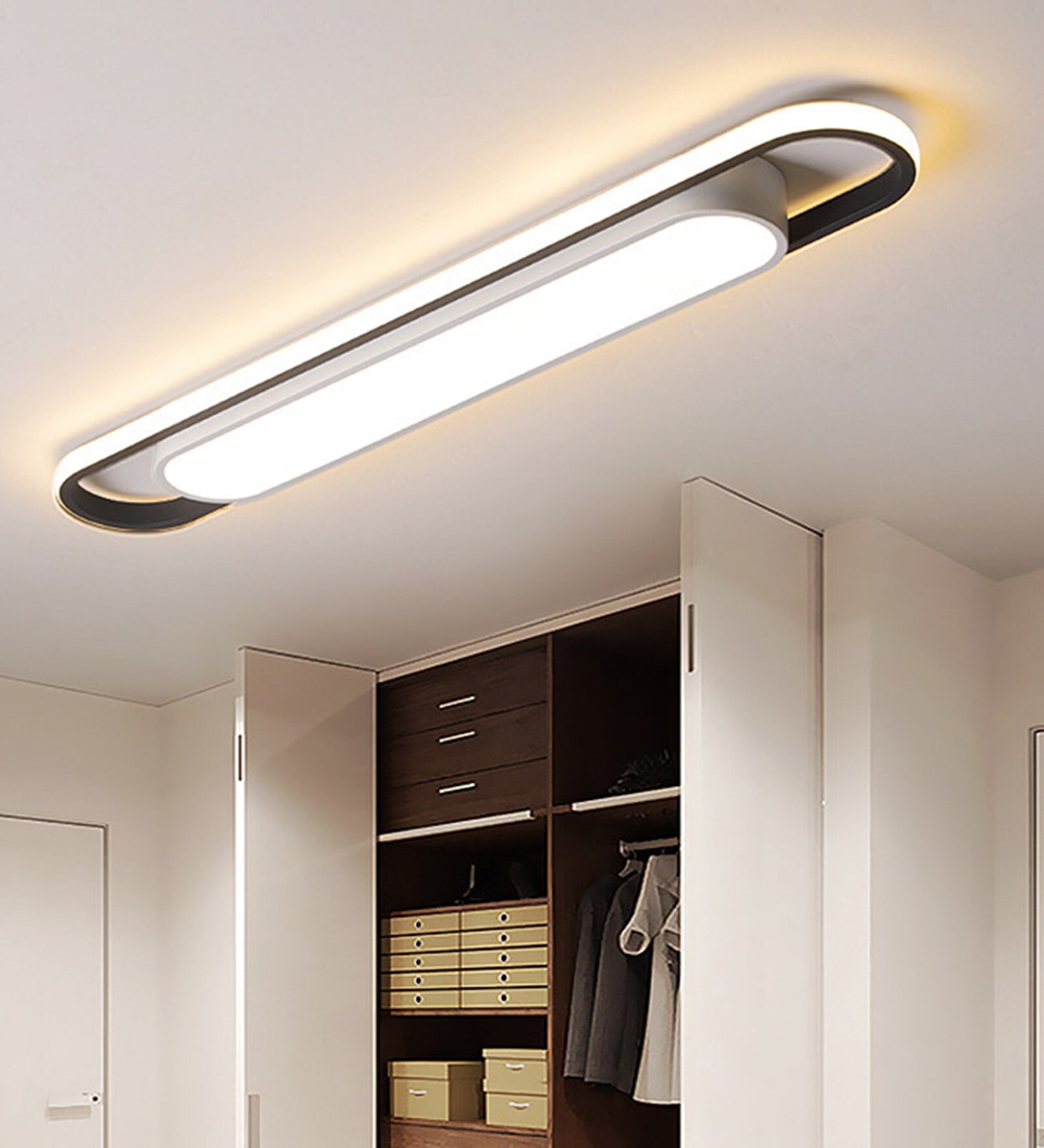 Buy Amigo Black LED Voice Assist Smart Chandelier at 51% OFF by ...