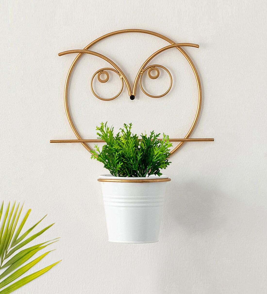 Buy Angry Gold Iron Planter by ExclusiveLane at 35% OFF by ...
