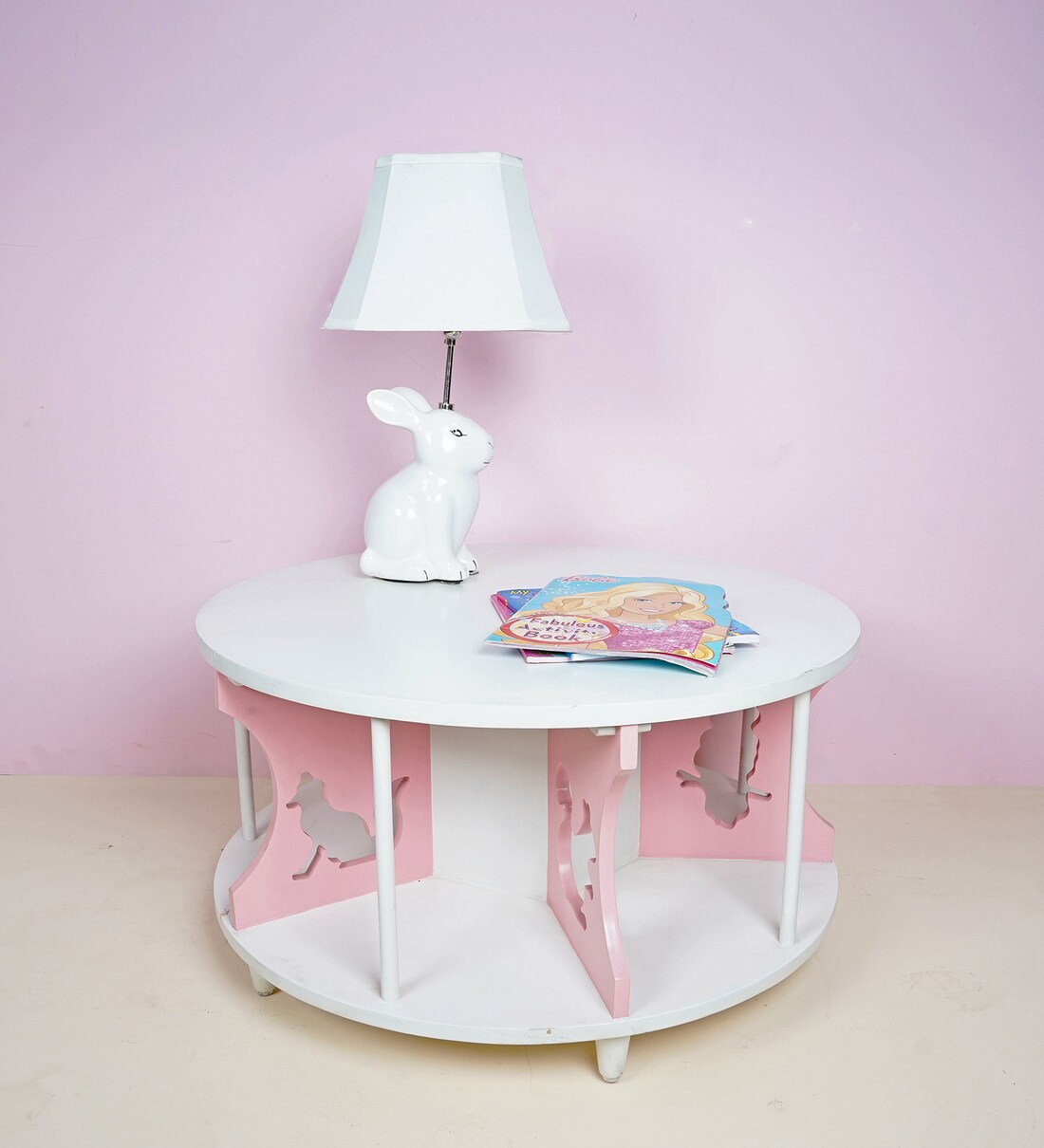 Buy Animal Play Table In Pink Colour By Pinch Of Pretty Online - Kids ...