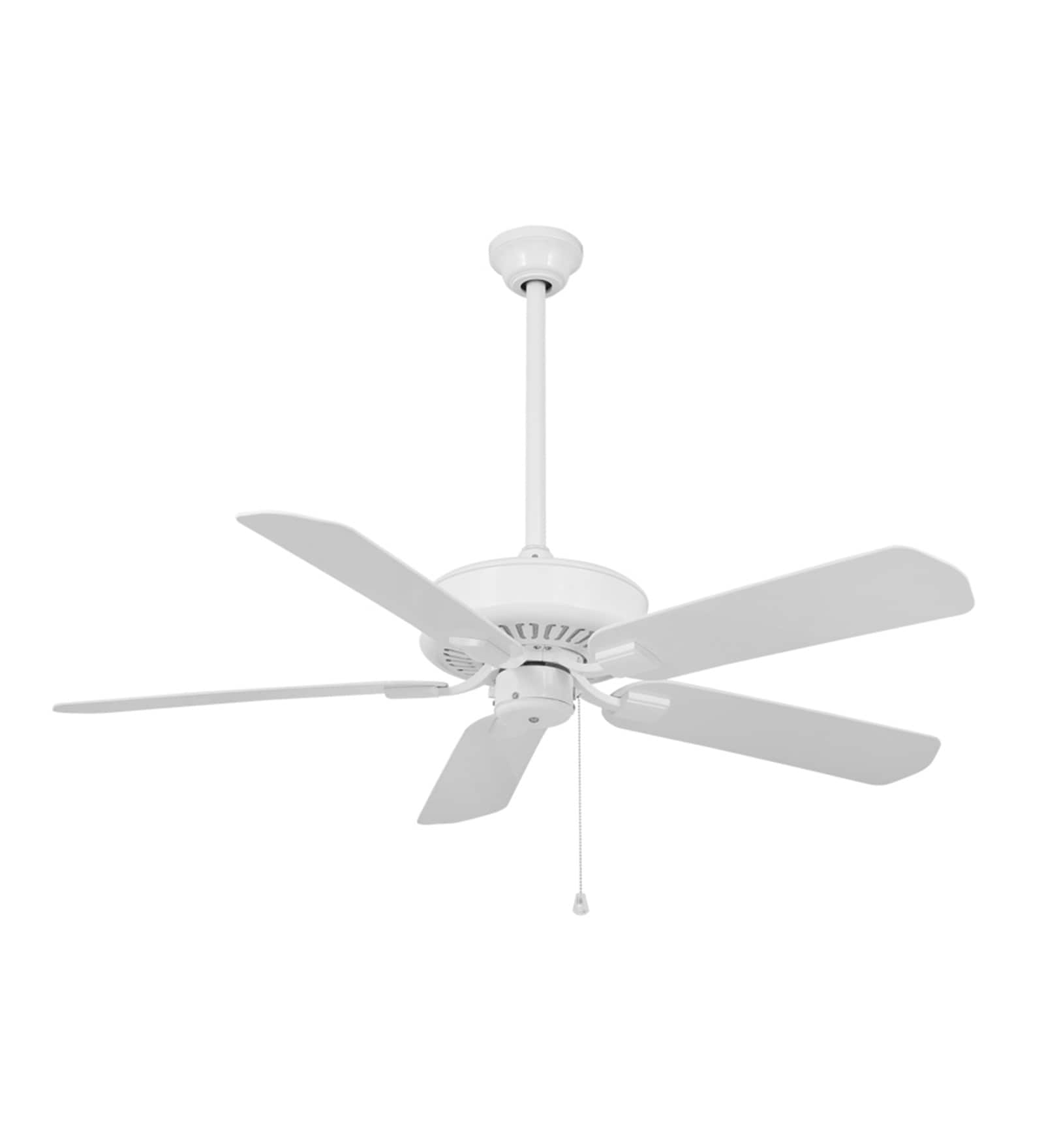 Buy Anemos 1250 MM Matt White Ceiling Fan at 26% OFF by Anemos | Pepperfry