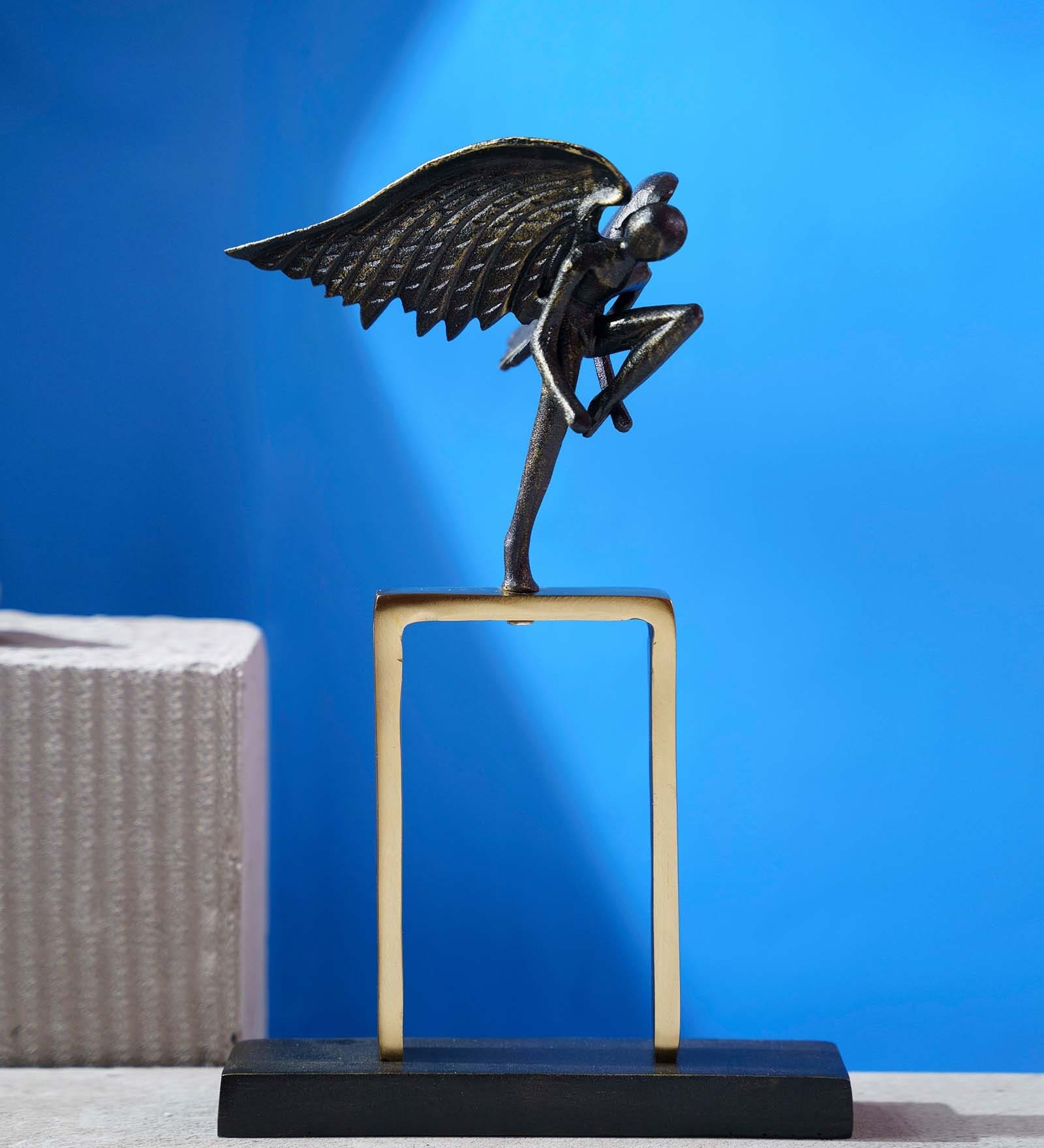 Buy Angel Metal Human Sculpture by Folkstorys at 50% OFF by Folkstorys ...