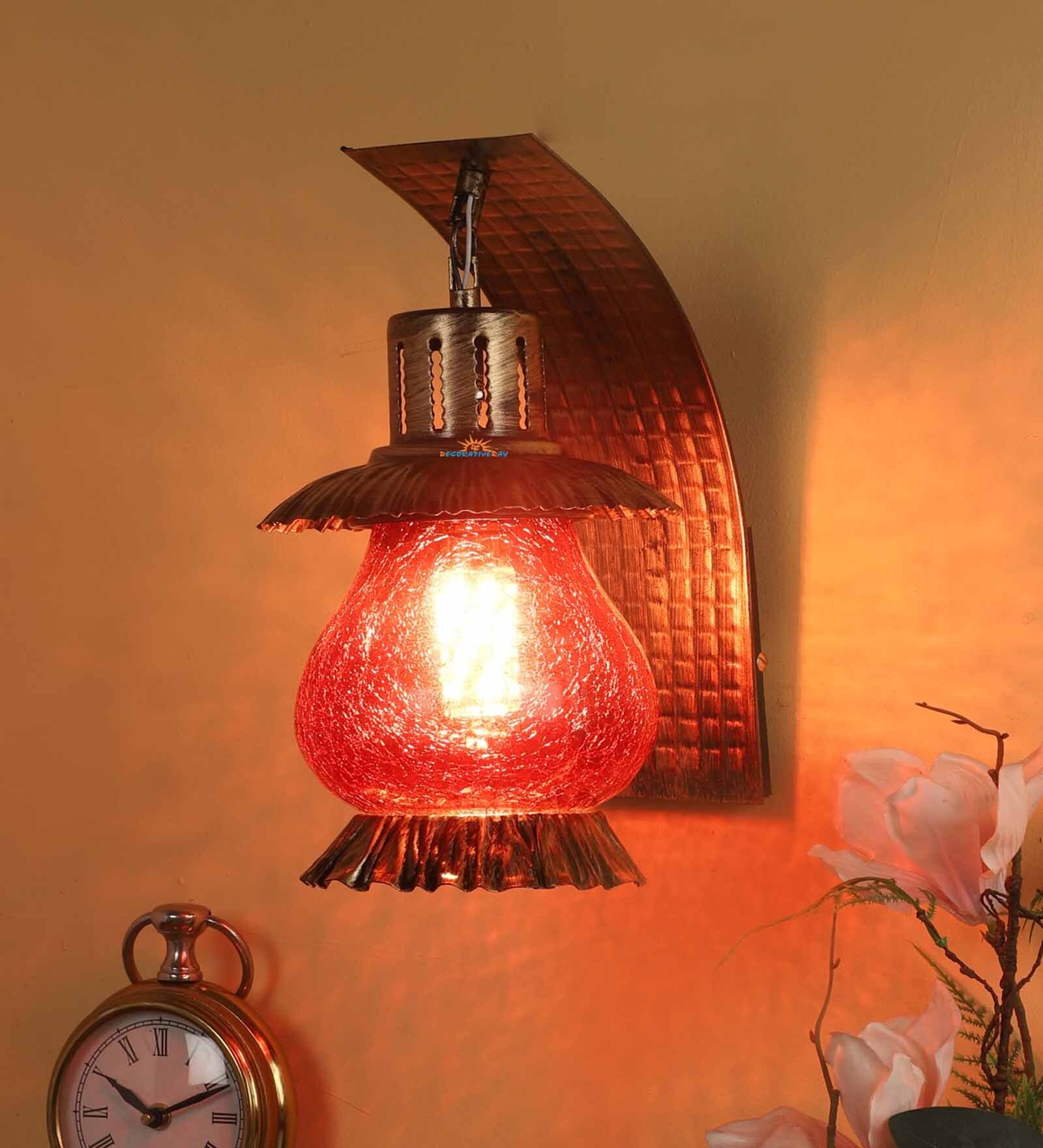 Buy Antique Copper Iron Wall Light by DecorativeRay at 46% OFF by ...