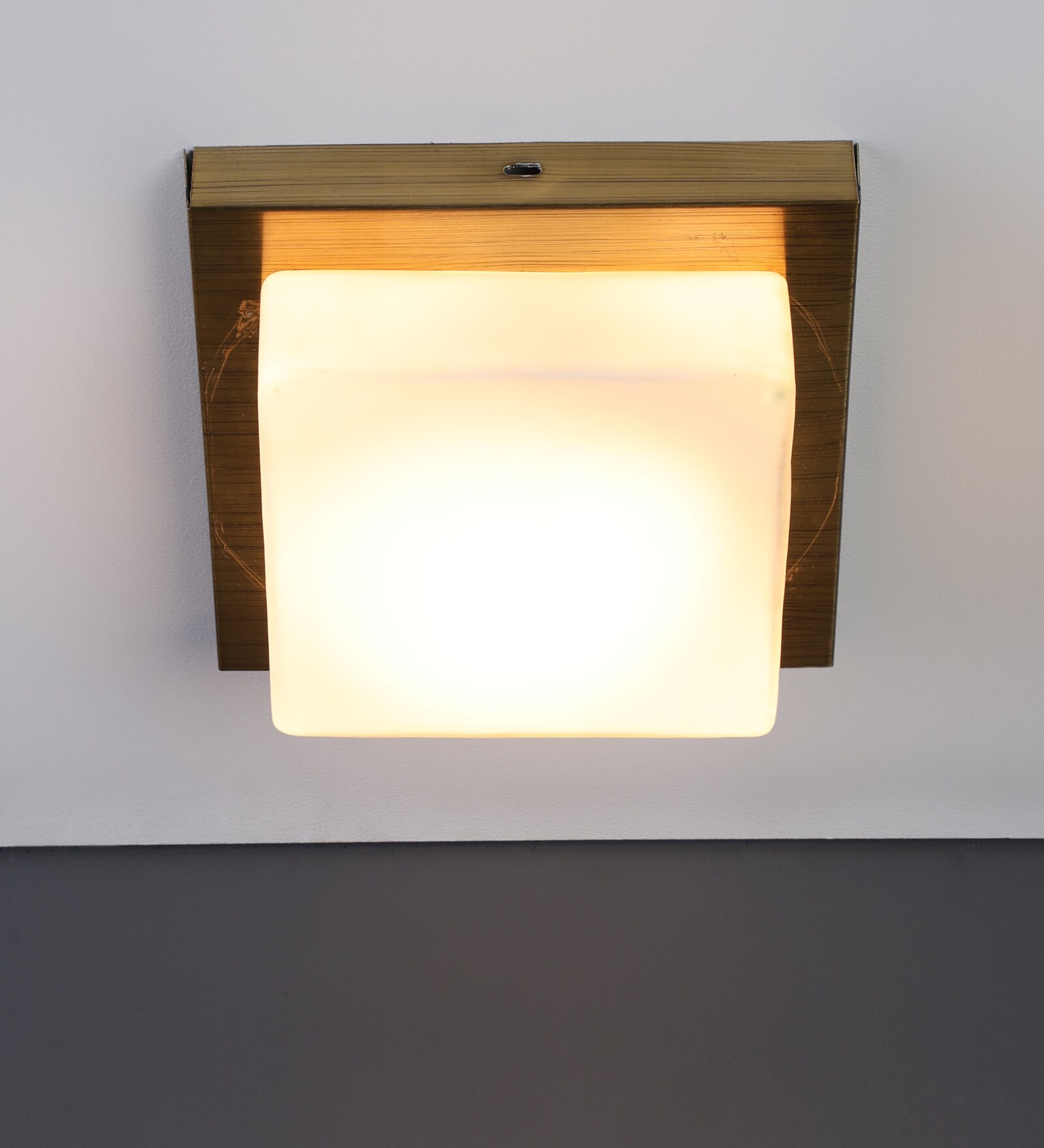 Buy Antique Gold Aluminium & Mild Steel Flush Mount by Learc Designer ...