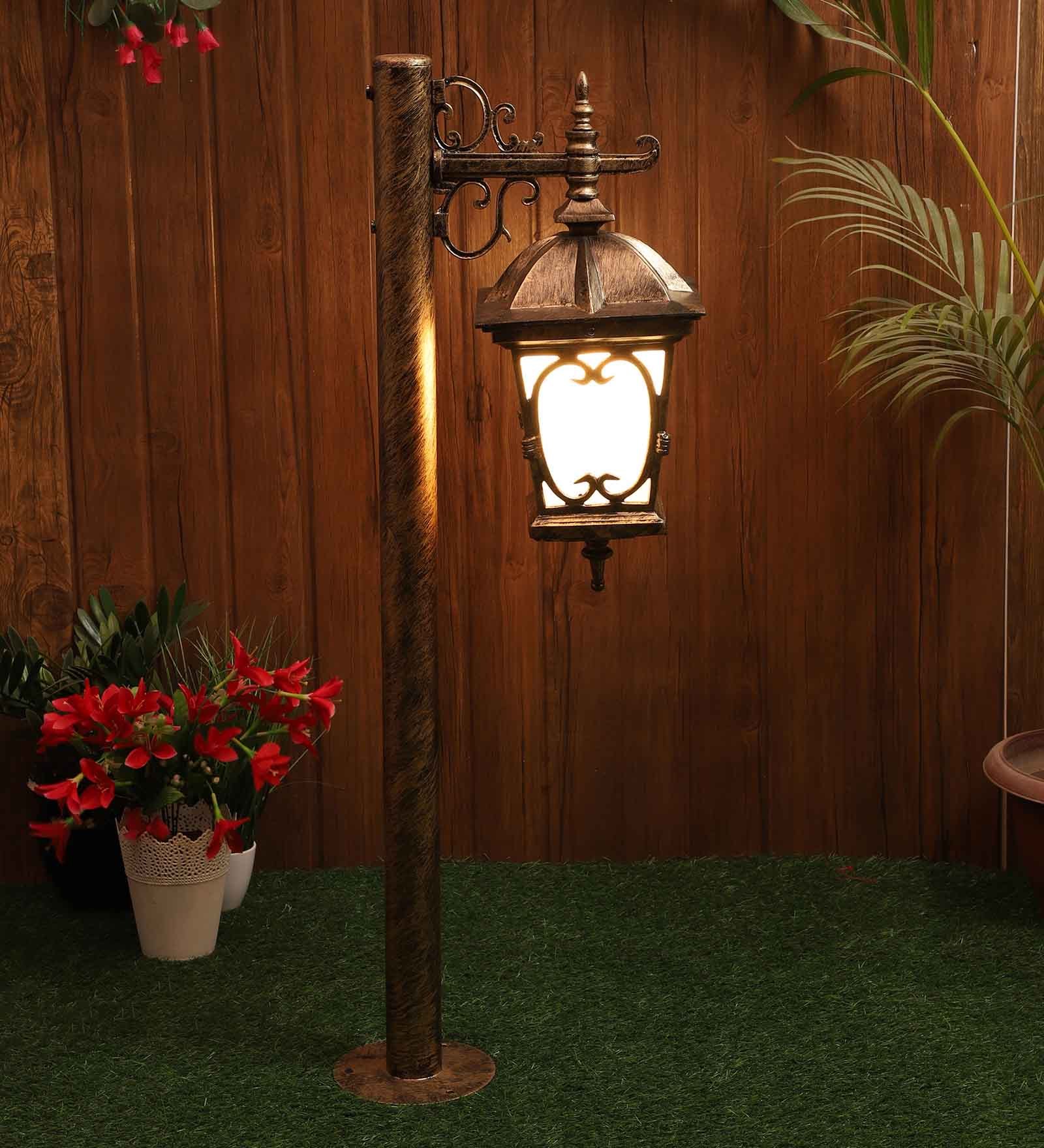 Buy Antique Gold Aluminium Garden Light at 2% OFF by LeArc LED Lighting ...