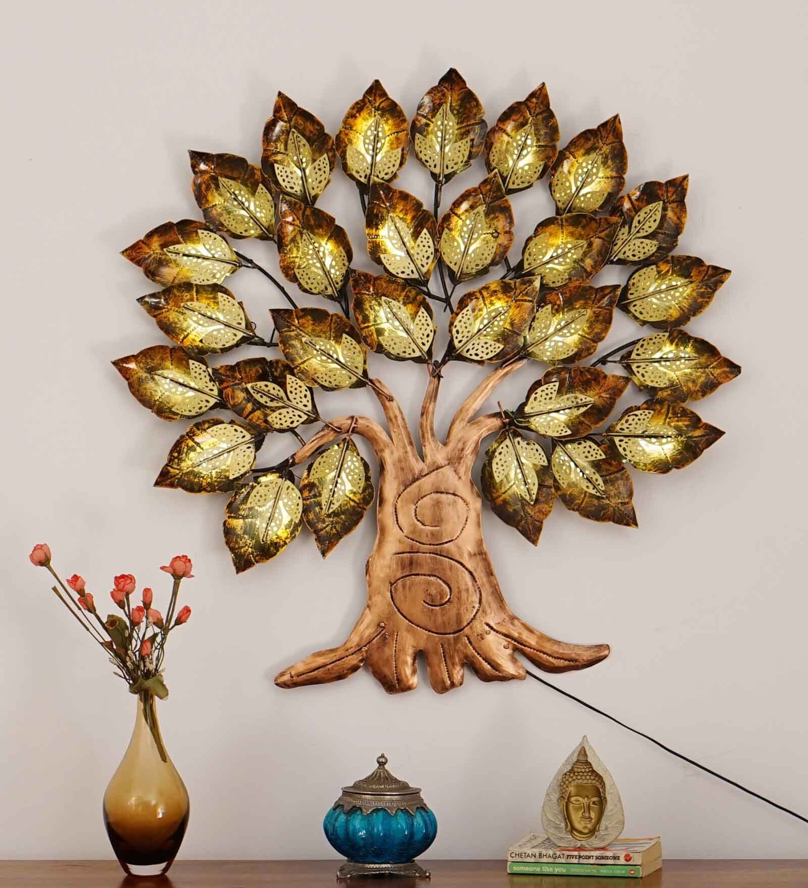 Buy Antique Leaf Tree Wall Art at 9% OFF by The SK Creative Arts ...