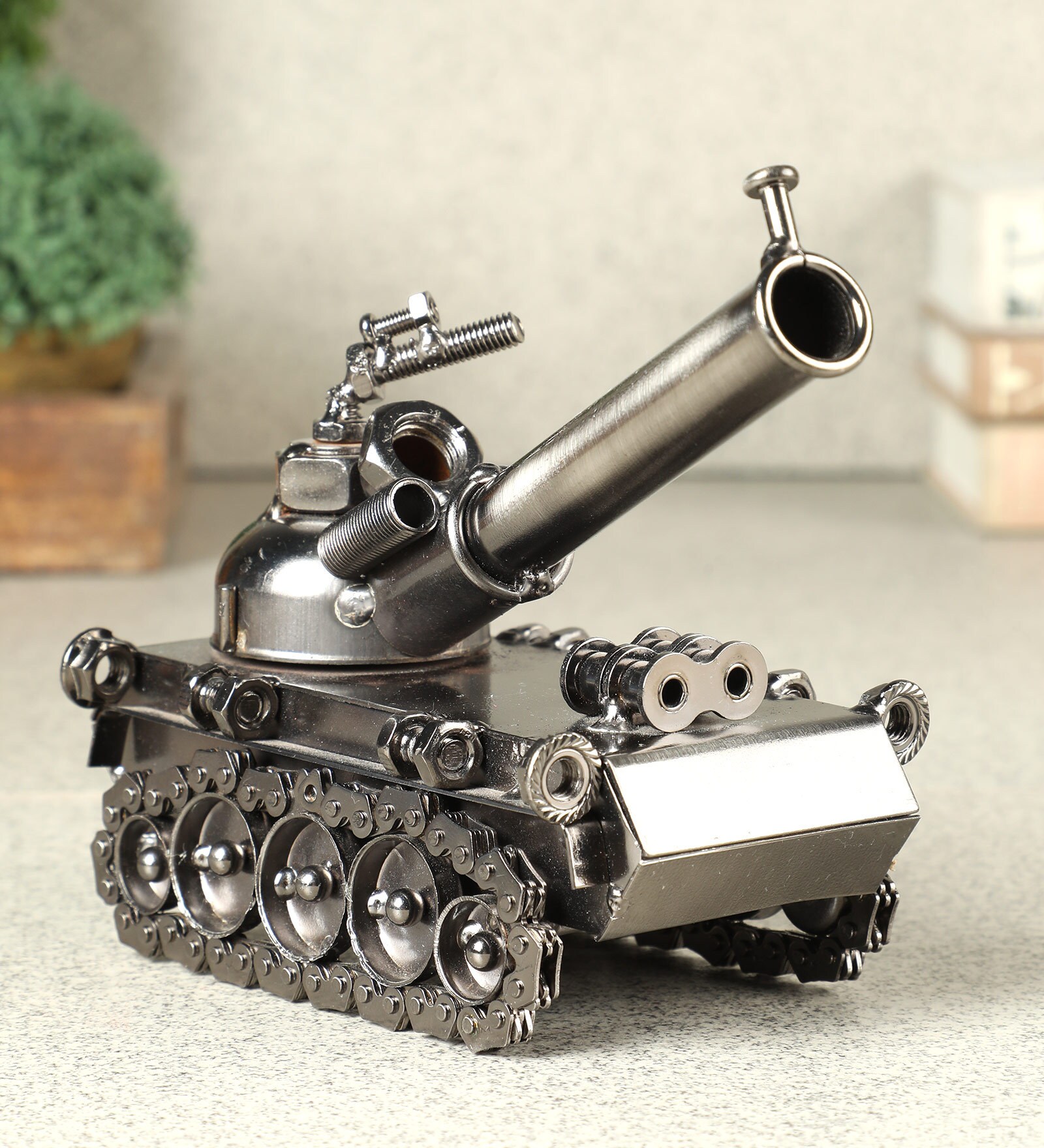 Buy Antique Metal Cannon Decorative Showpiece by Anantaran Online ...