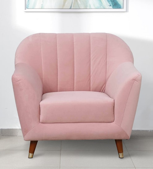 Pink 1 Seater Sofas Online @Upto 70% OFF | Pepperfry