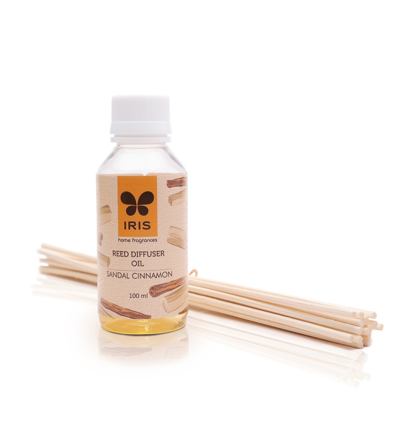 Buy Apple Cinnamon 100 ml Reed Diffuser Refill Set with 16 Reed Sticks ...