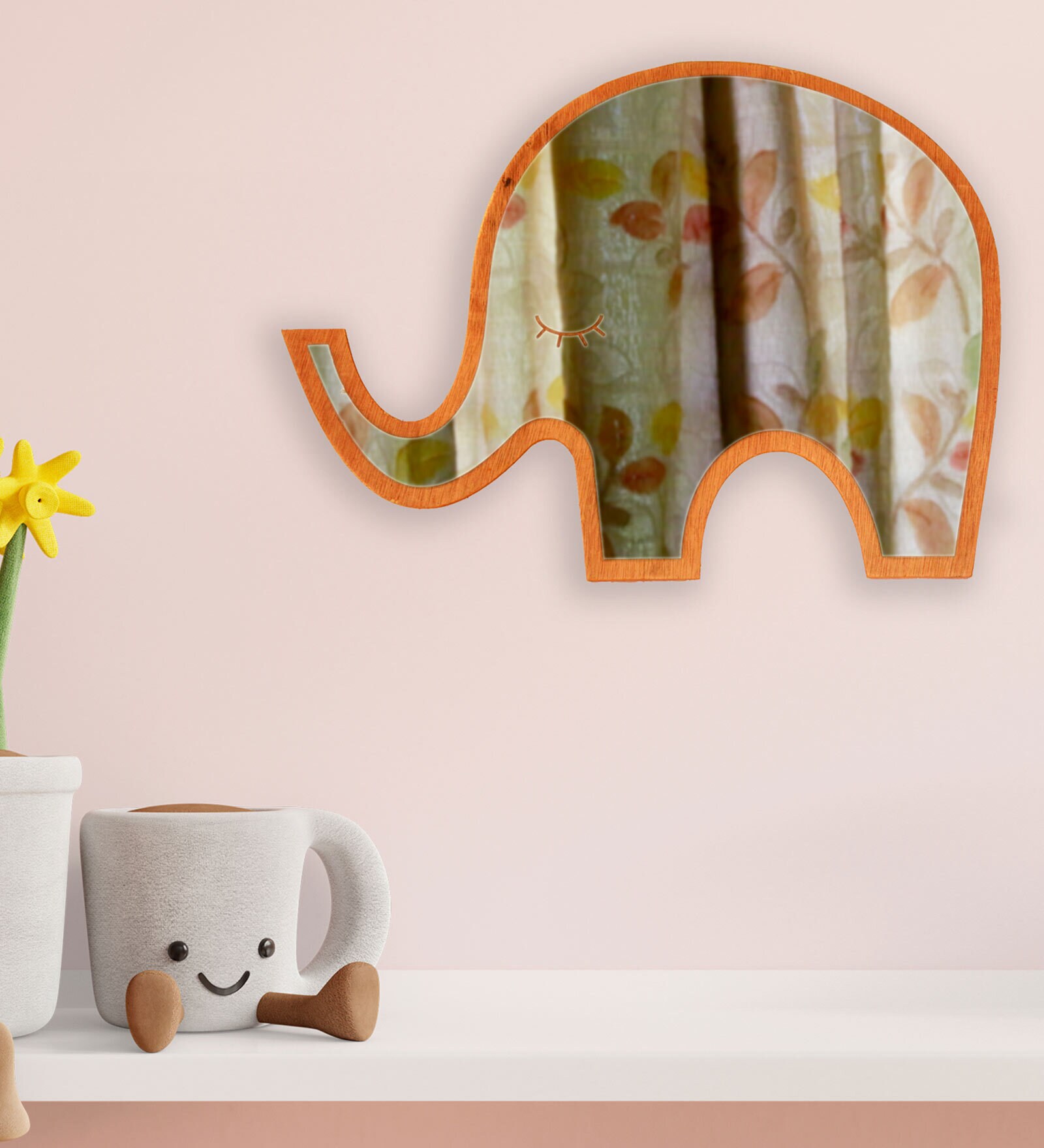 Buy Appu Elephant Kid's Room Reflective Wall Decor by Handzon at 23% ...
