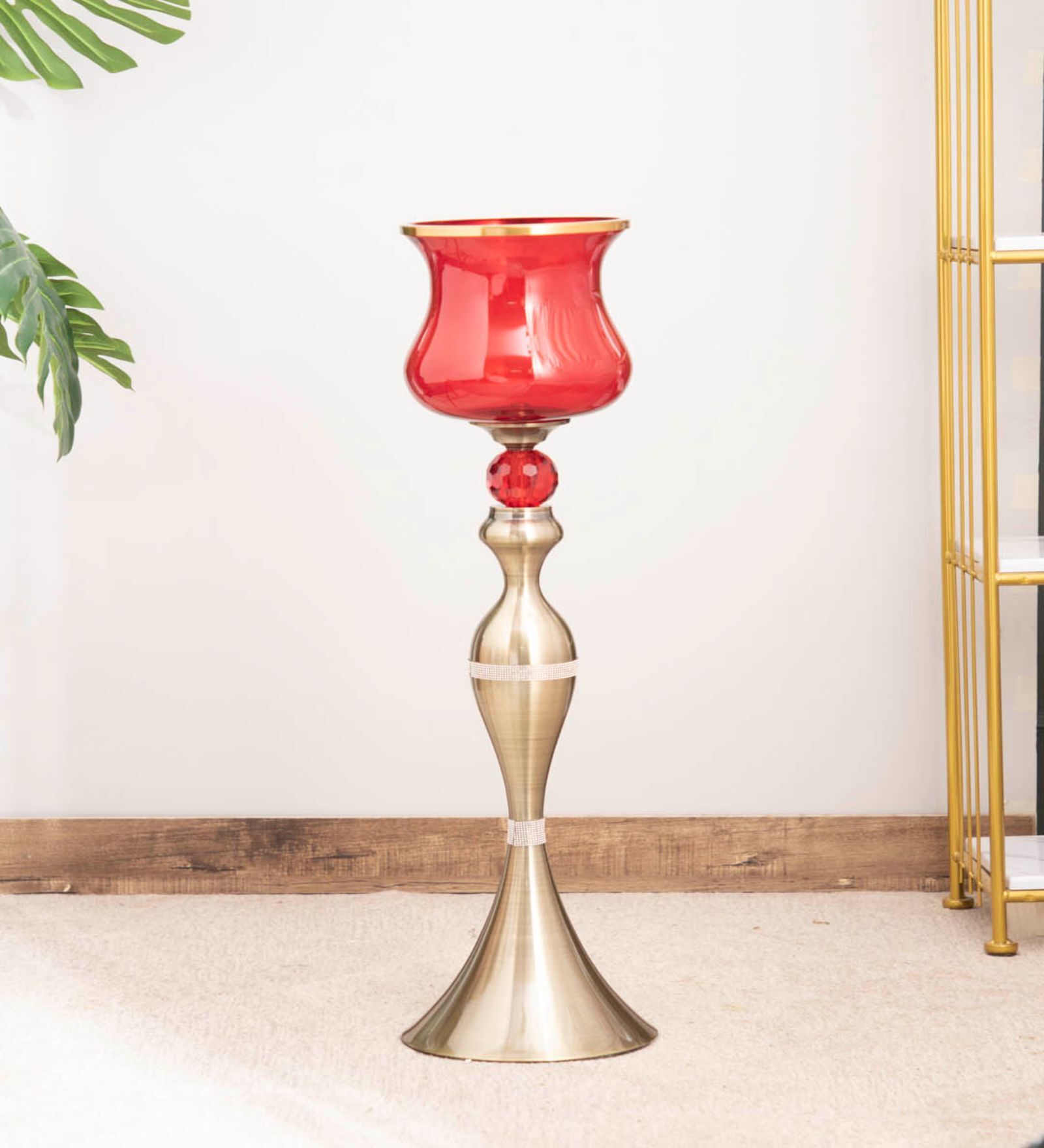 Buy Apricot Multicolour Metal Candle Stands By The Decor Kart at 13% ...
