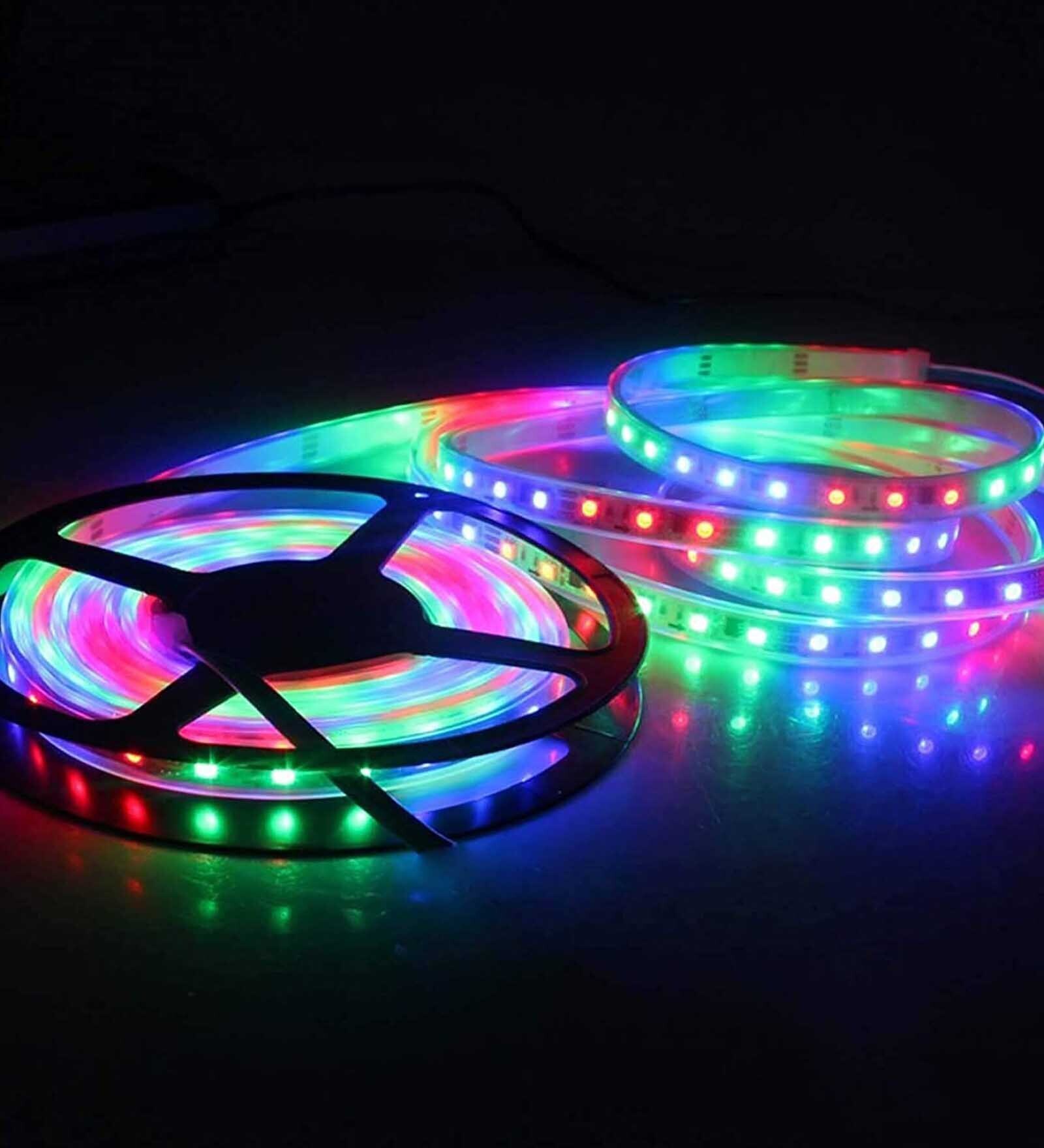 Buy Apro smart multicolor led strip rice light for home decoration pack ...