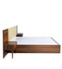 Buy Apollo Queen Sized Bed with Storage In Light Brown Finish by ...