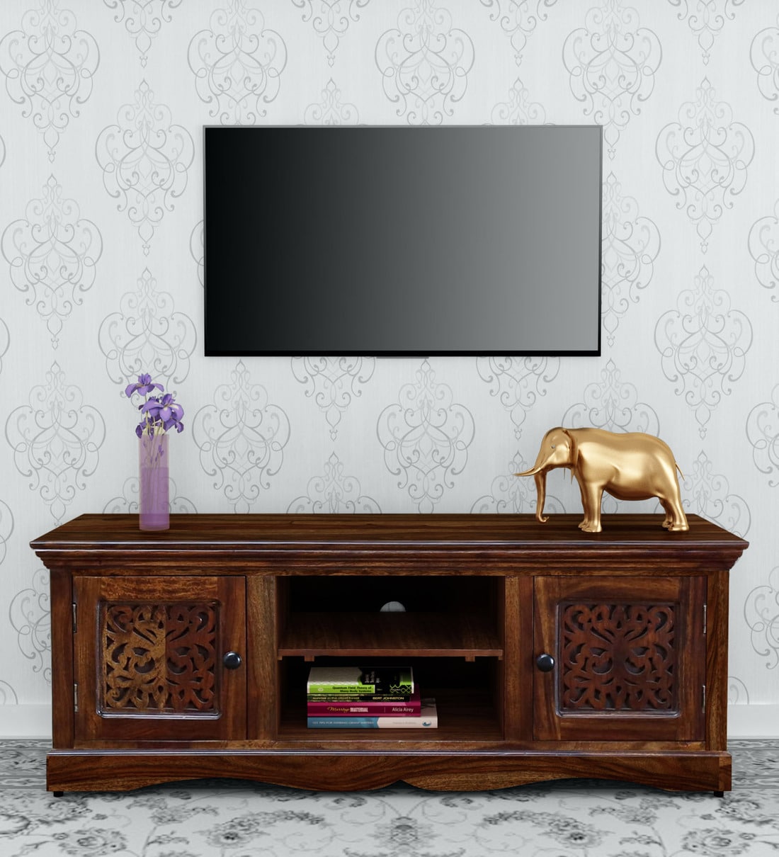 Solid Wood Tv Console Malaysia at Edward Criss blog
