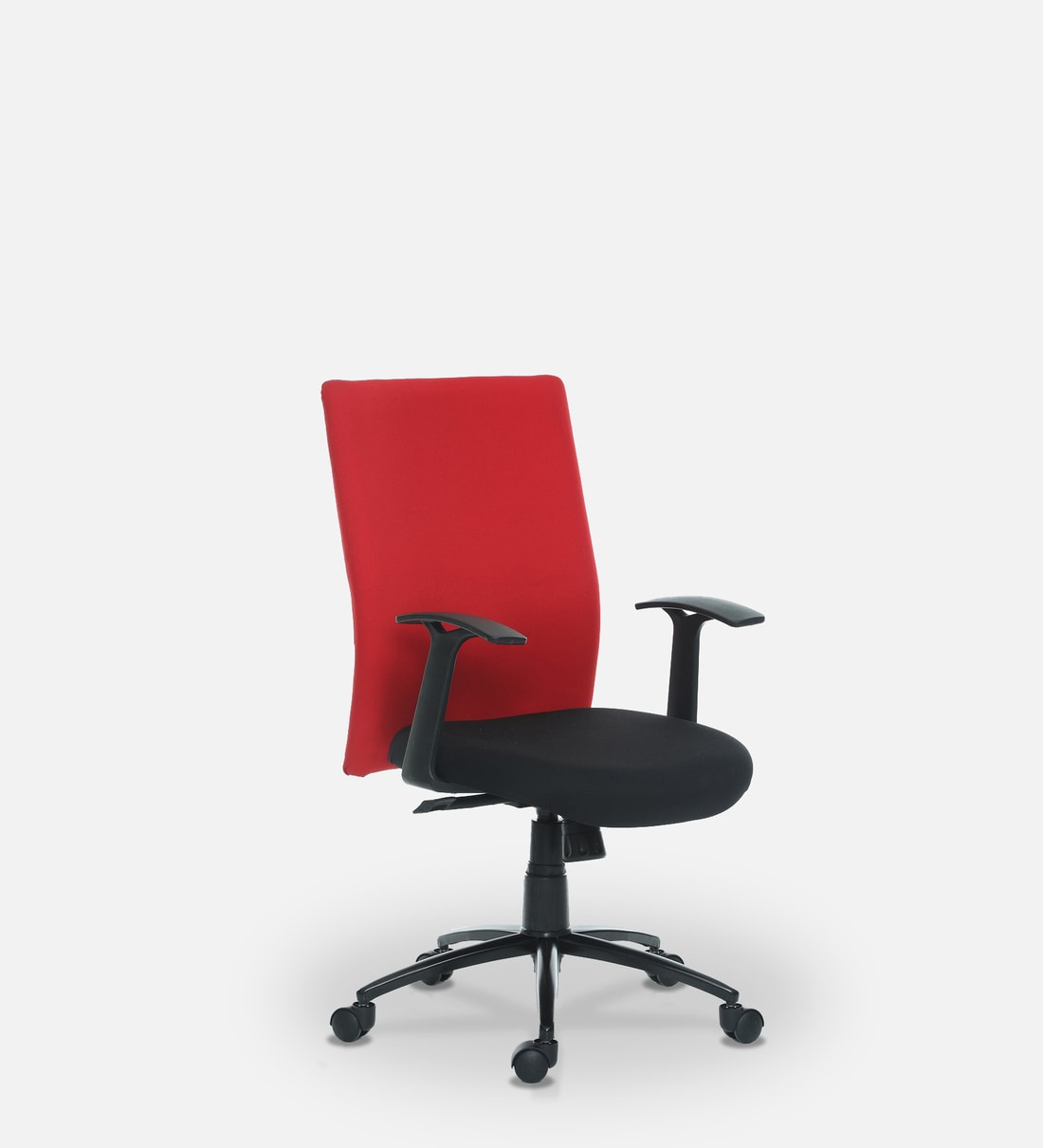 Buy Aria Medium Back Ergonomic Chair in Red Colour by Creative Seating ...