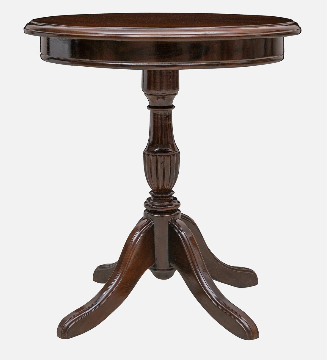 Buy Artasia Solid Wood End Table in Walnut Finish by Hansa Palace ...