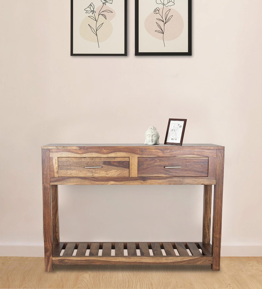 Buy Artis Solidwood Console Table In Honey Color at 64% OFF by Evok ...