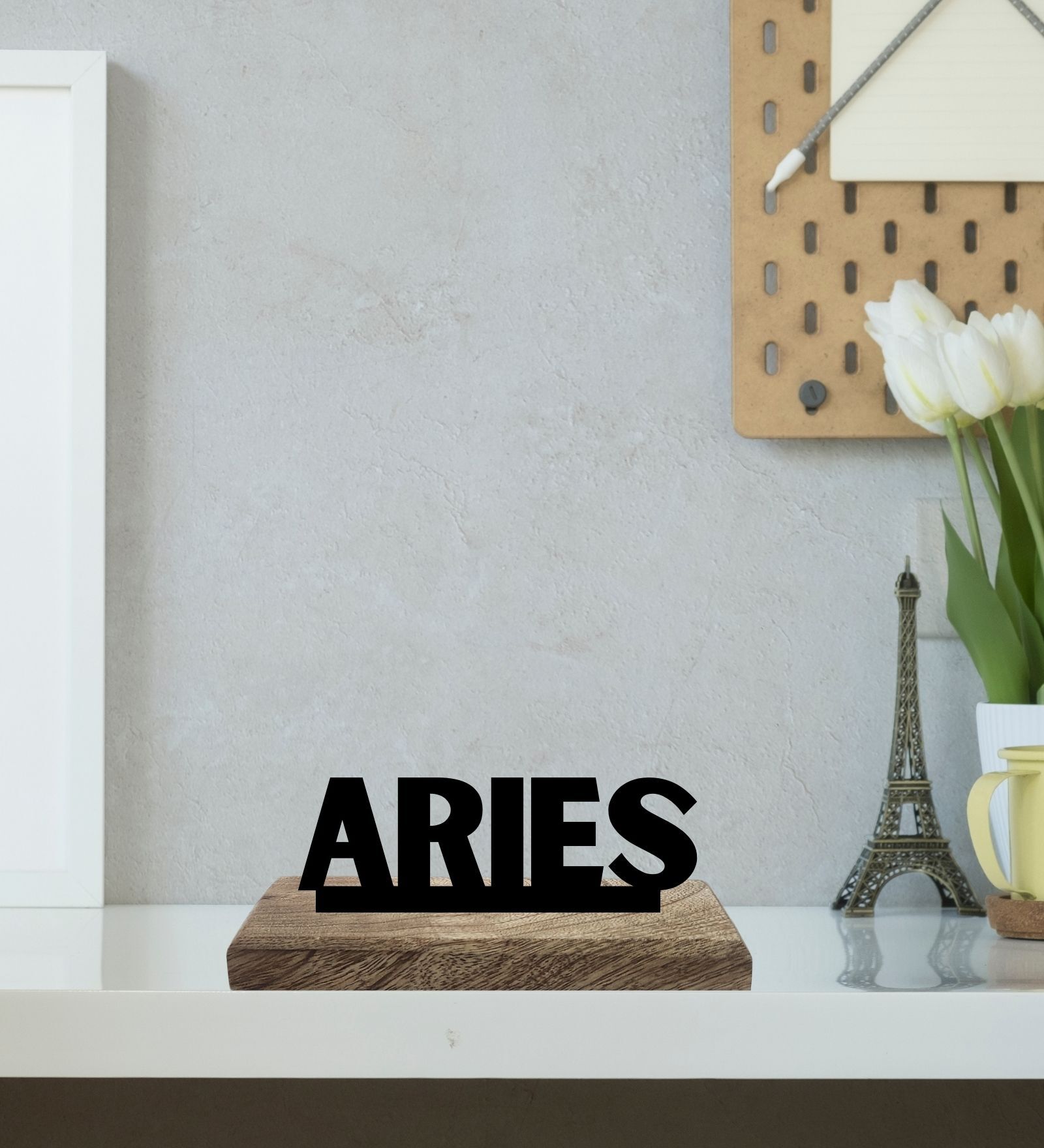 Buy Aries Black Mango Wood & Iron Showpiece at 50% OFF by Elysian Dekor ...