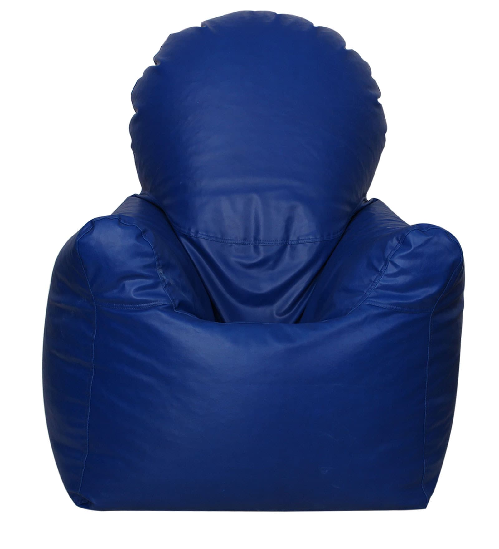 Buy XXXL Bean Bag Arm Chair with Beans in Royal Blue Colour by Sattva ...
