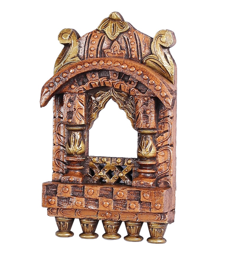 Buy Solid Wood Jharokha in Copper Colour by Art Of Jodhpur Online ...