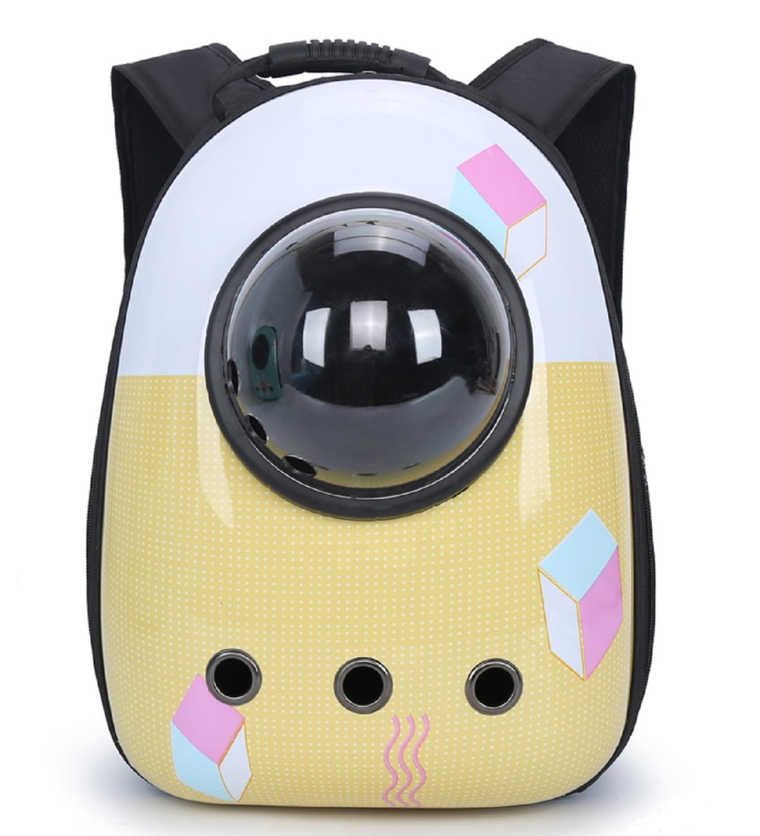 Buy Astronaut Yellow & White Fabric Travel Carrier Backpack at 20% OFF ...