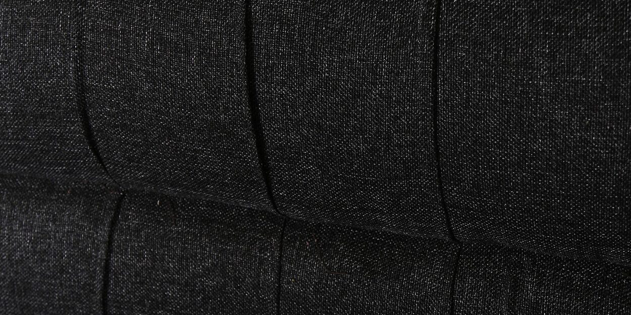 Buy Ashen Fabric 3 Seater Sofa in Charcoal Grey Colour by Fine Group ...