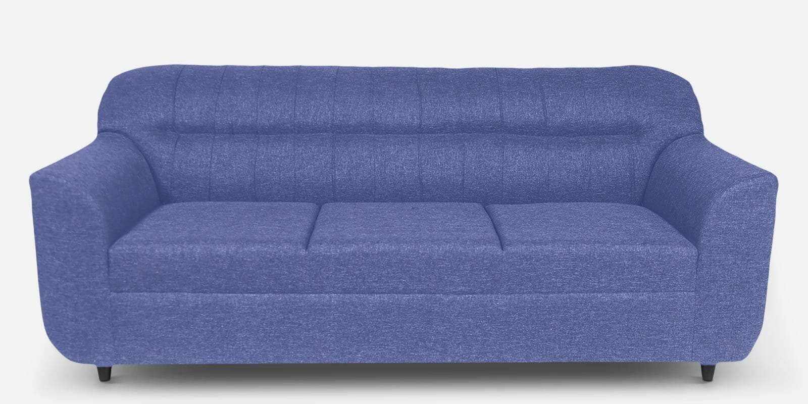 Buy Ashen Fabric 3 Seater Sofa in Light Blue Colour at 37% OFF by Fine ...