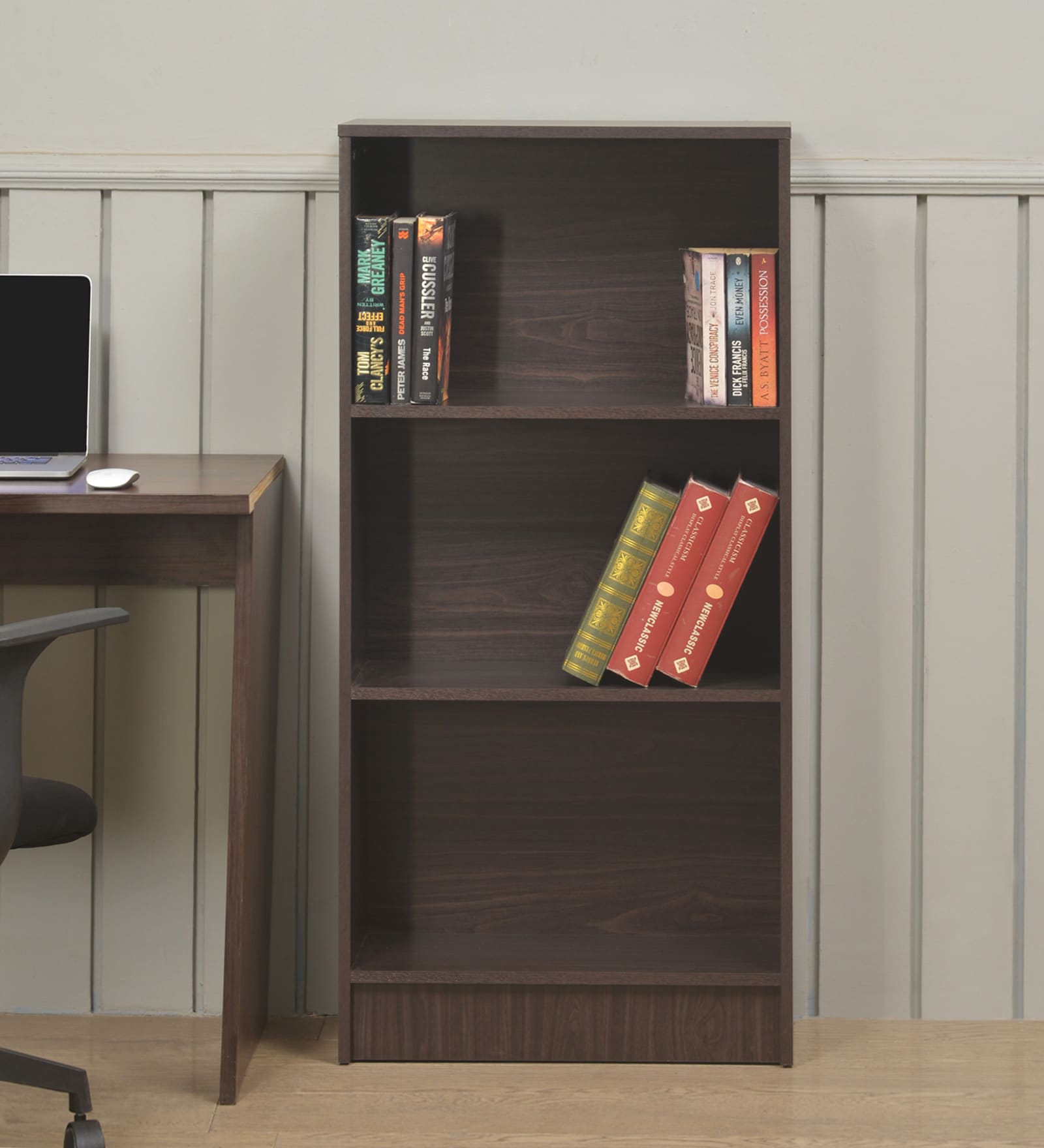 Buy Atlas Book Shelf in Walnut Colour at 52% OFF by Nilkamal | Pepperfry
